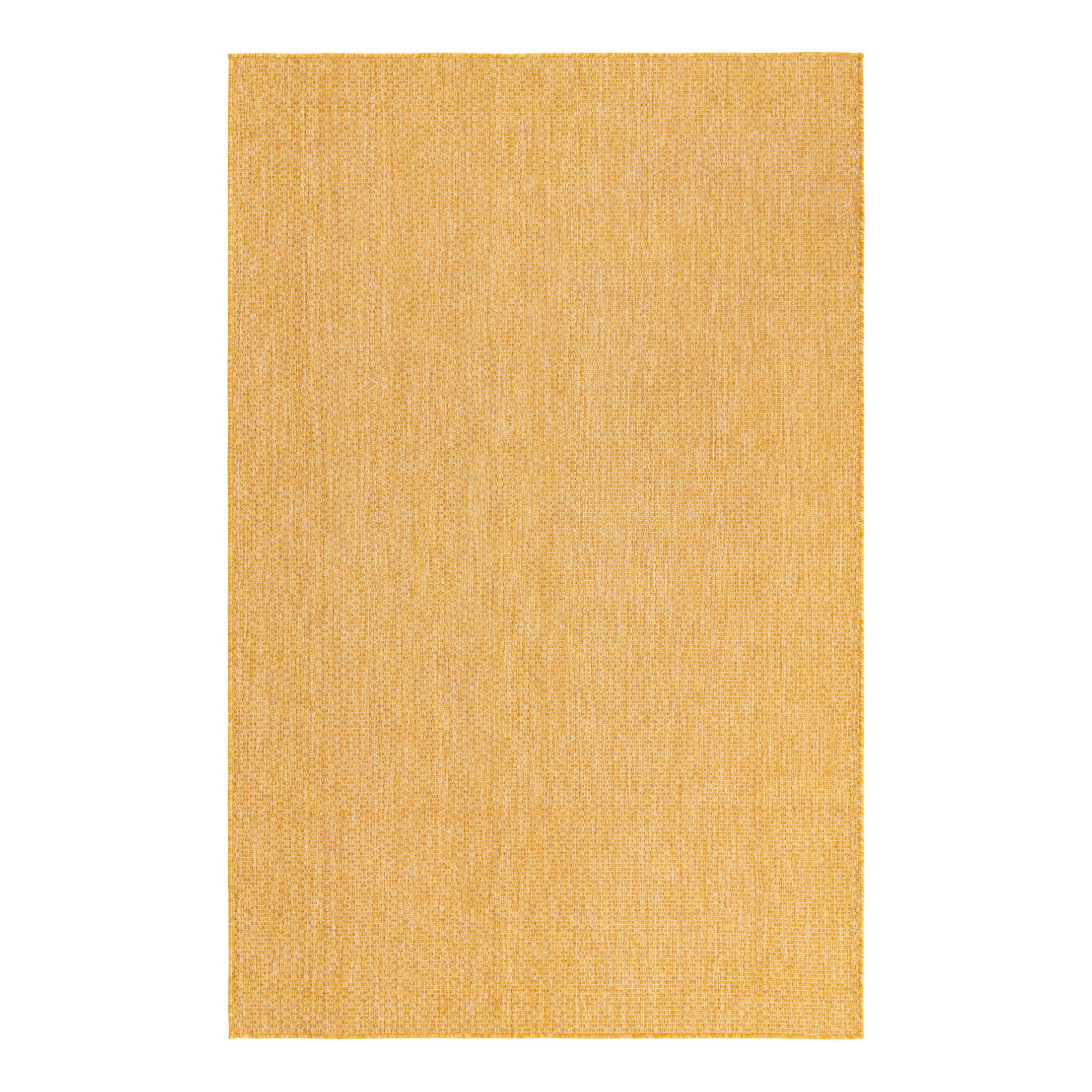 Unique Loom Outdoor Solid Collection Area Rug (5' 3" x 8' Rectangle ...