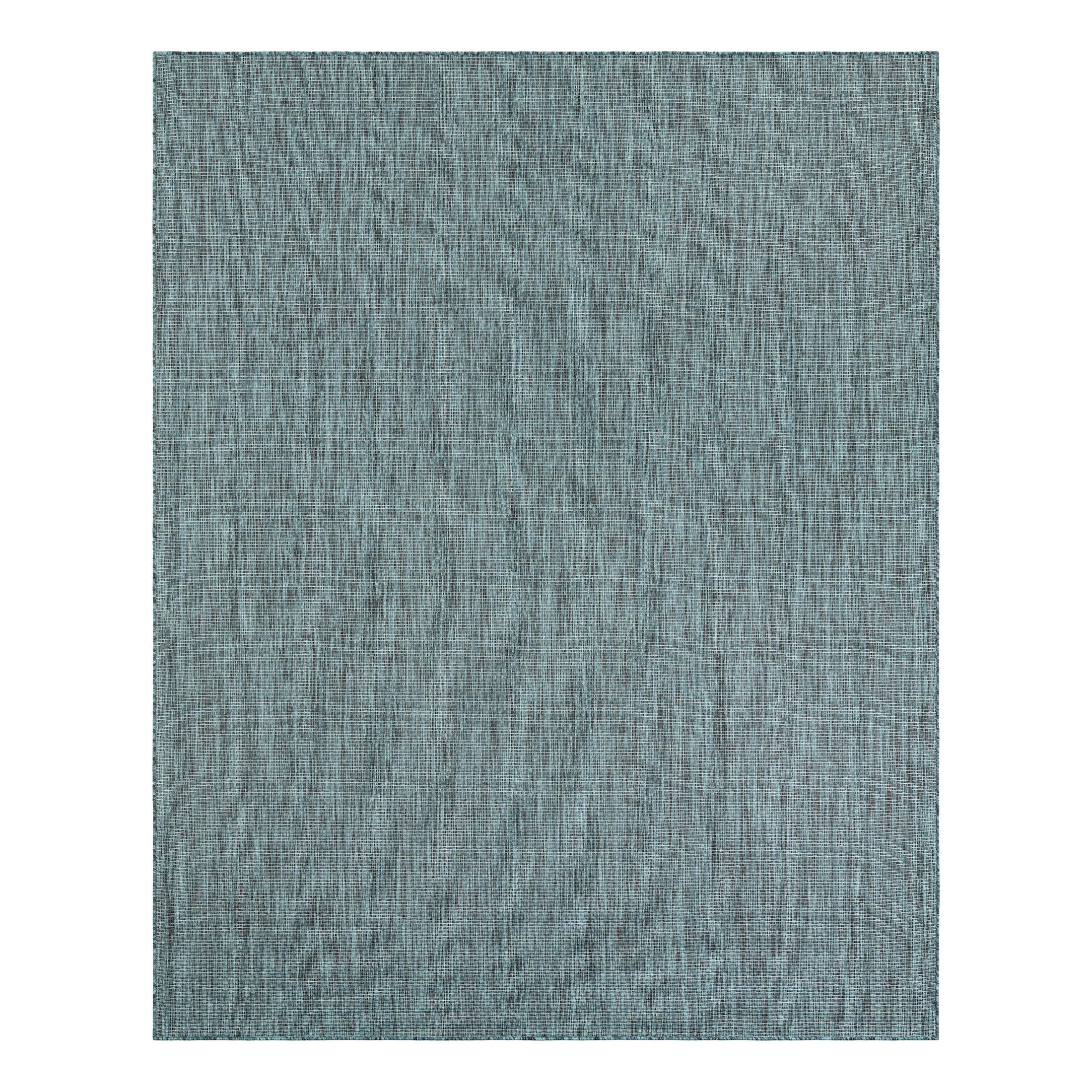 Unique Loom Outdoor Solid Collection Area Rug (7' 10" x 10' Rectangle ...