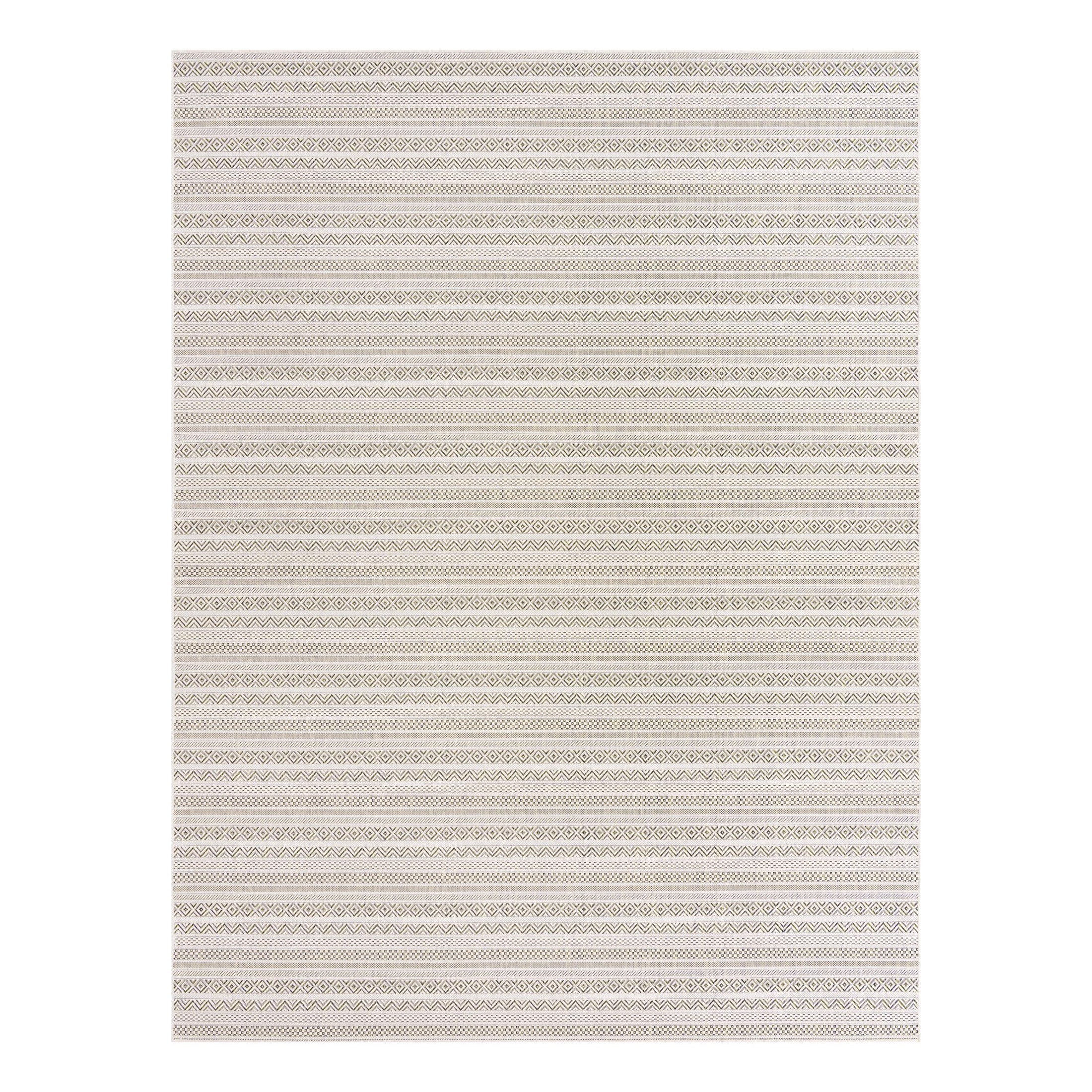 Unique Loom Outdoor Striped Collection Area Rug - Maia (9' x 12 ...