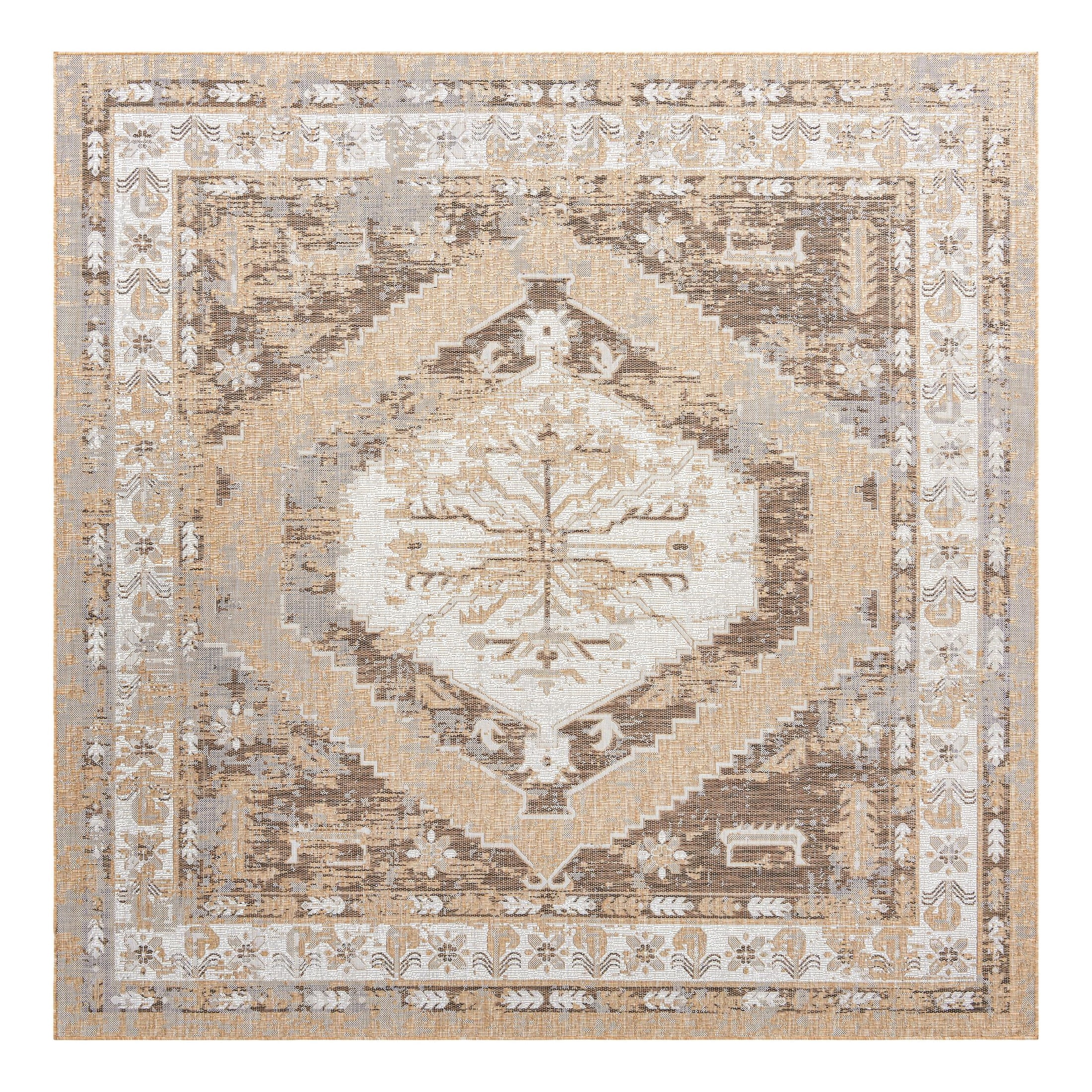 Unique Loom Outdoor Traditional Collection Area Rug - Valeria (10 ...