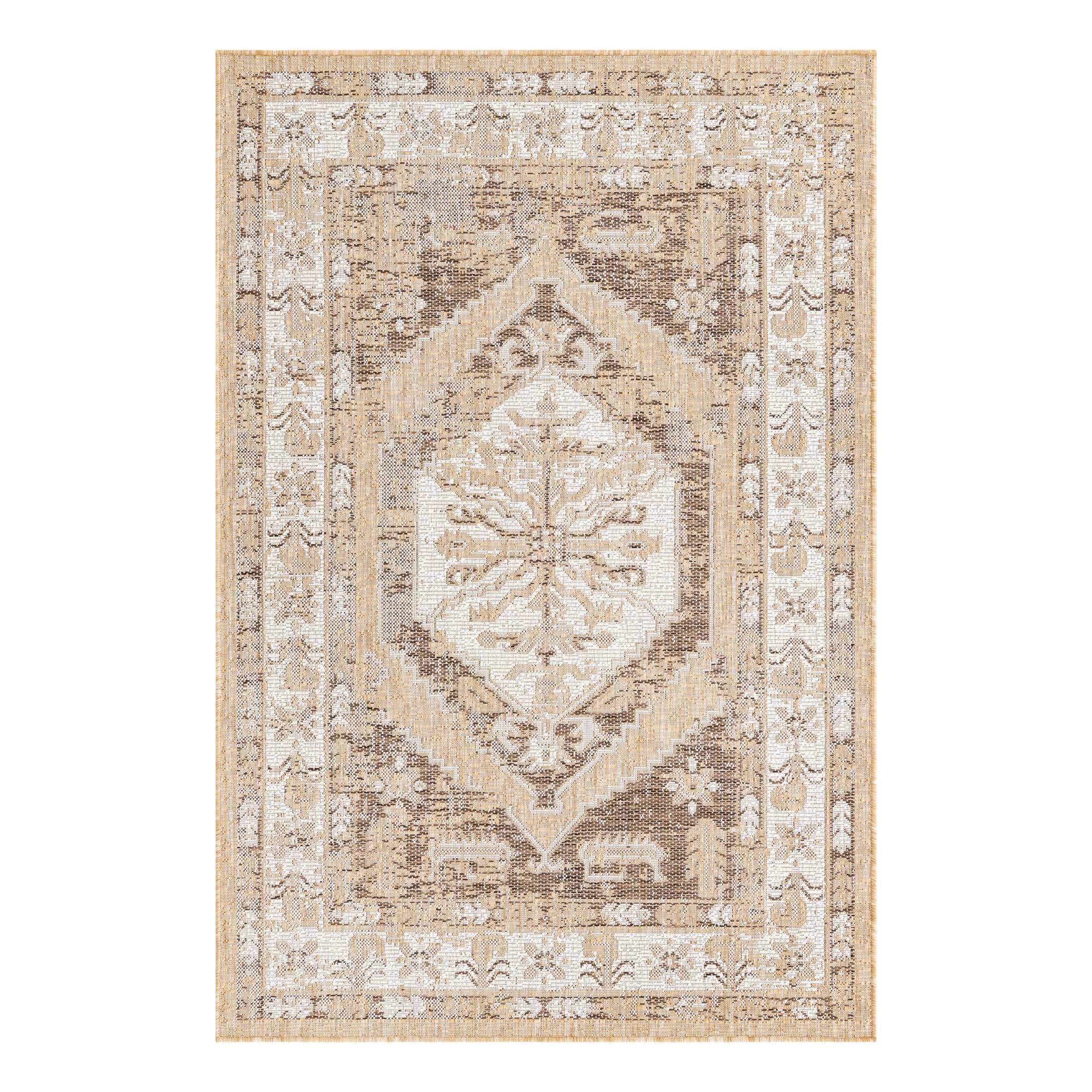 Unique Loom Outdoor Traditional Collection Area Rug - Valeria (4' 1" x ...