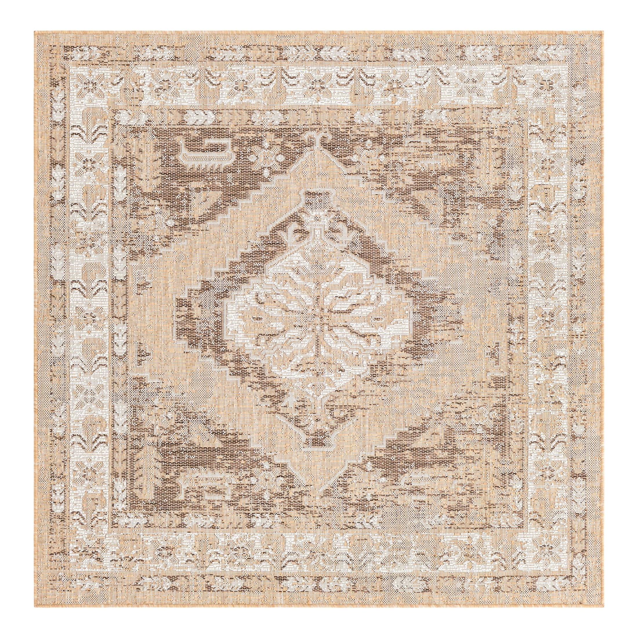 Unique Loom Outdoor Traditional Collection Area Rug - Valeria (5' 3 ...