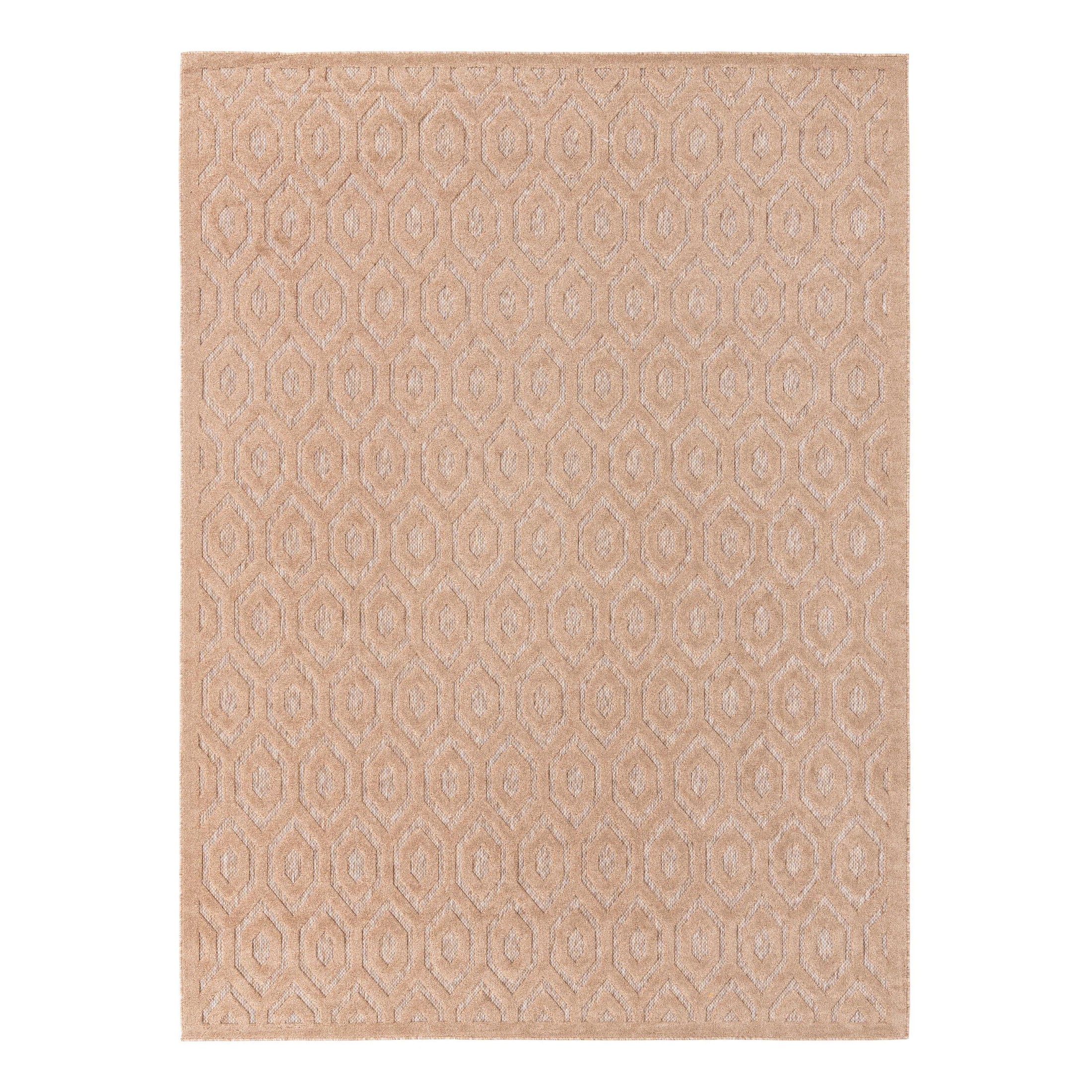 Unique Loom Outdoor Trellis Textured Collection Area Rug - Spatial (9 ...