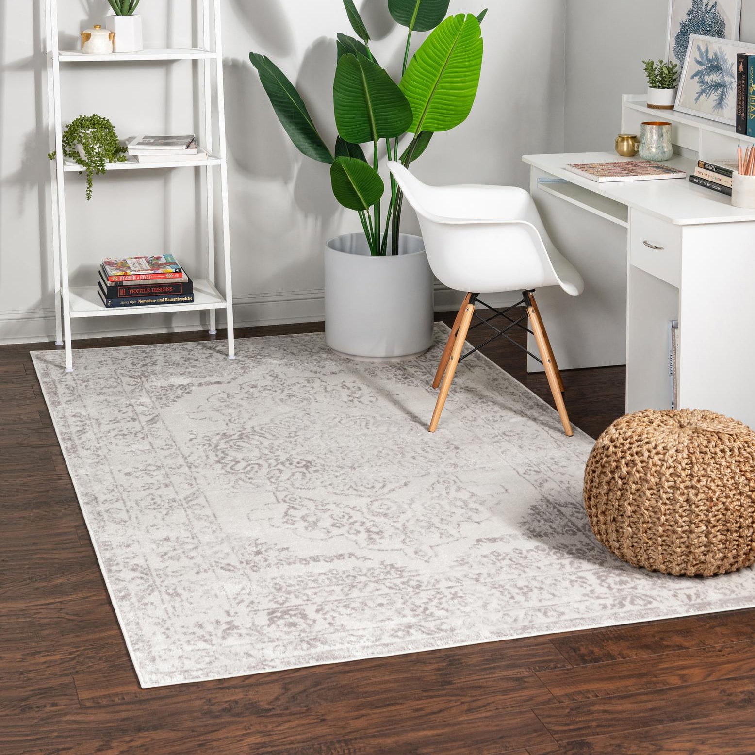 Unique Loom Oxford Collection Area Rug - Bodleian (7' 10" x 10 ...