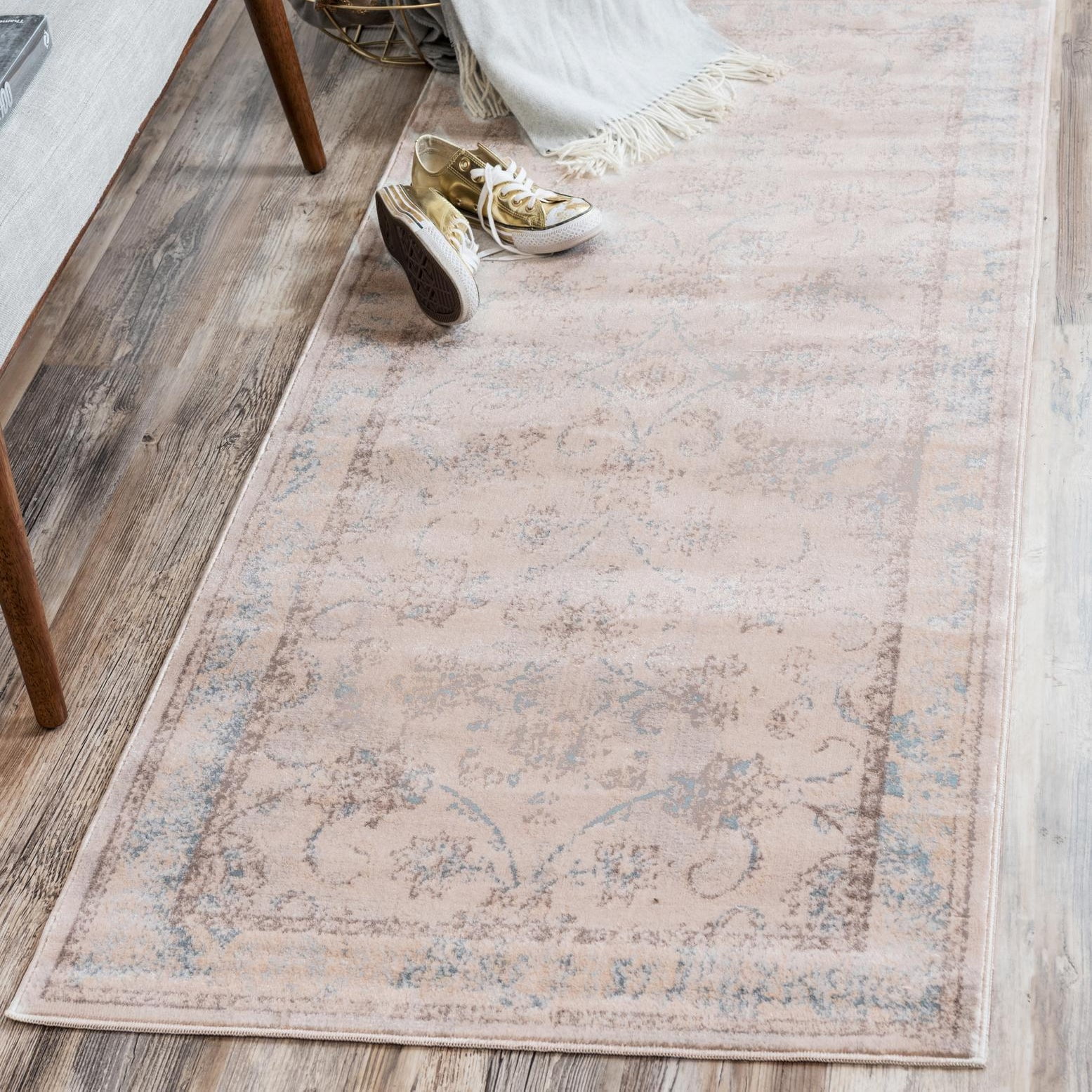 Unique Loom Paris Collection Area Rug - Hickory (2' 7" x 6' Runner ...