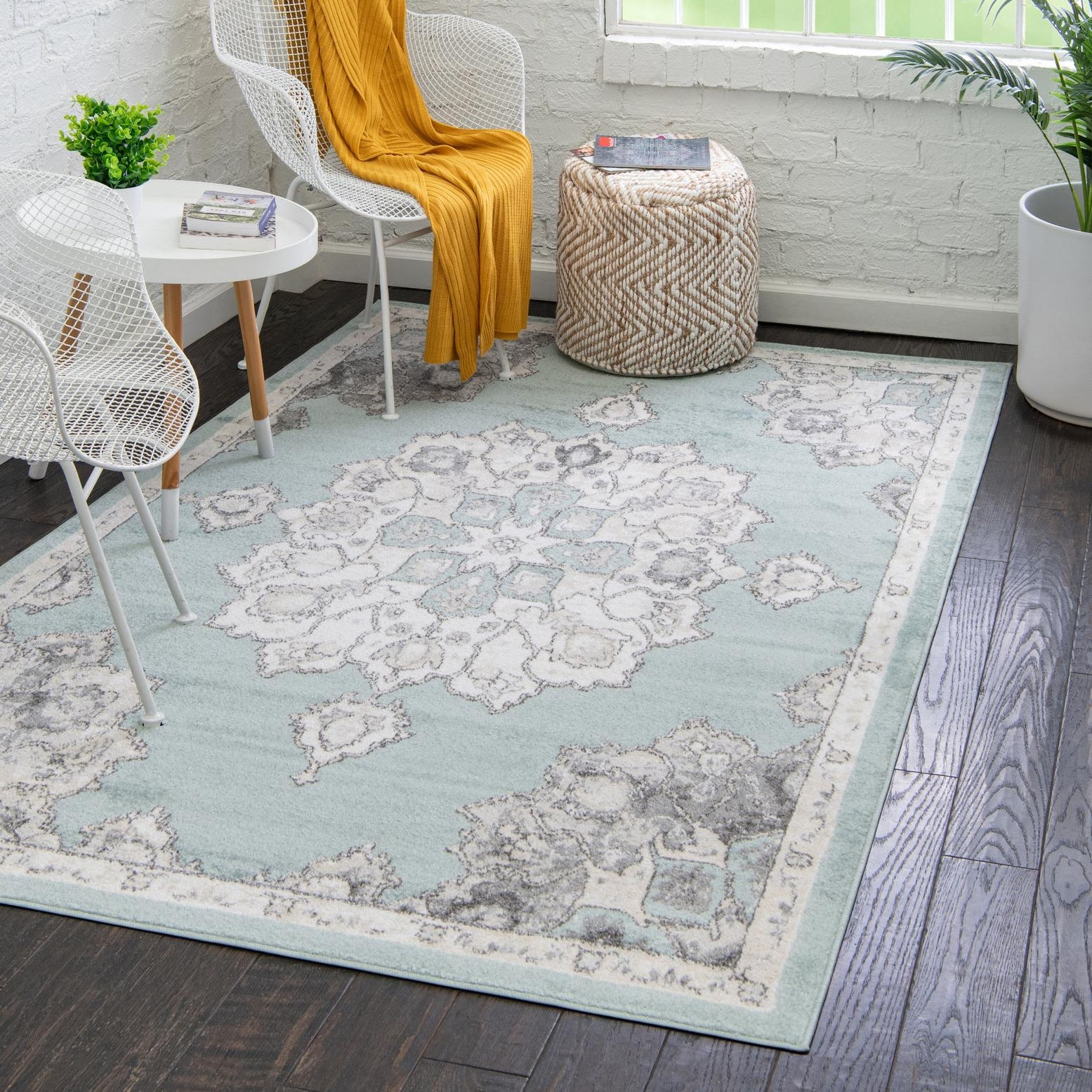 Unique Loom Parker Collection Area Rug - Kokulu (9' x 12' Rectangle ...