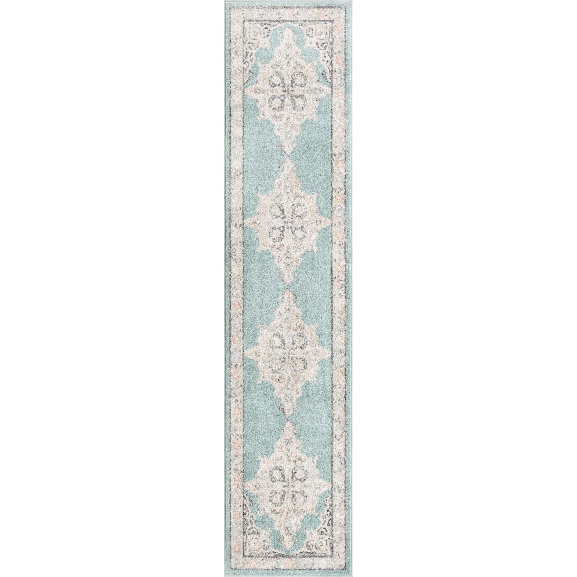 Unique Loom Parker Collection Area Rug - Merakli (2' 7" x 12' Runner ...