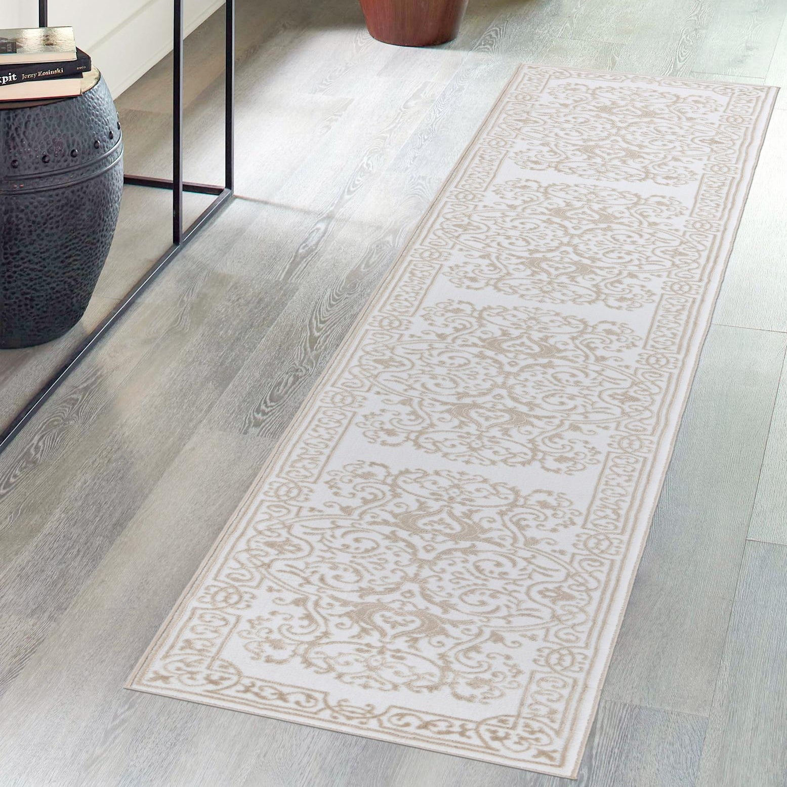 Unique Loom Hermitage Collection Area Rug - Peacock (2' x 5' Runner ...