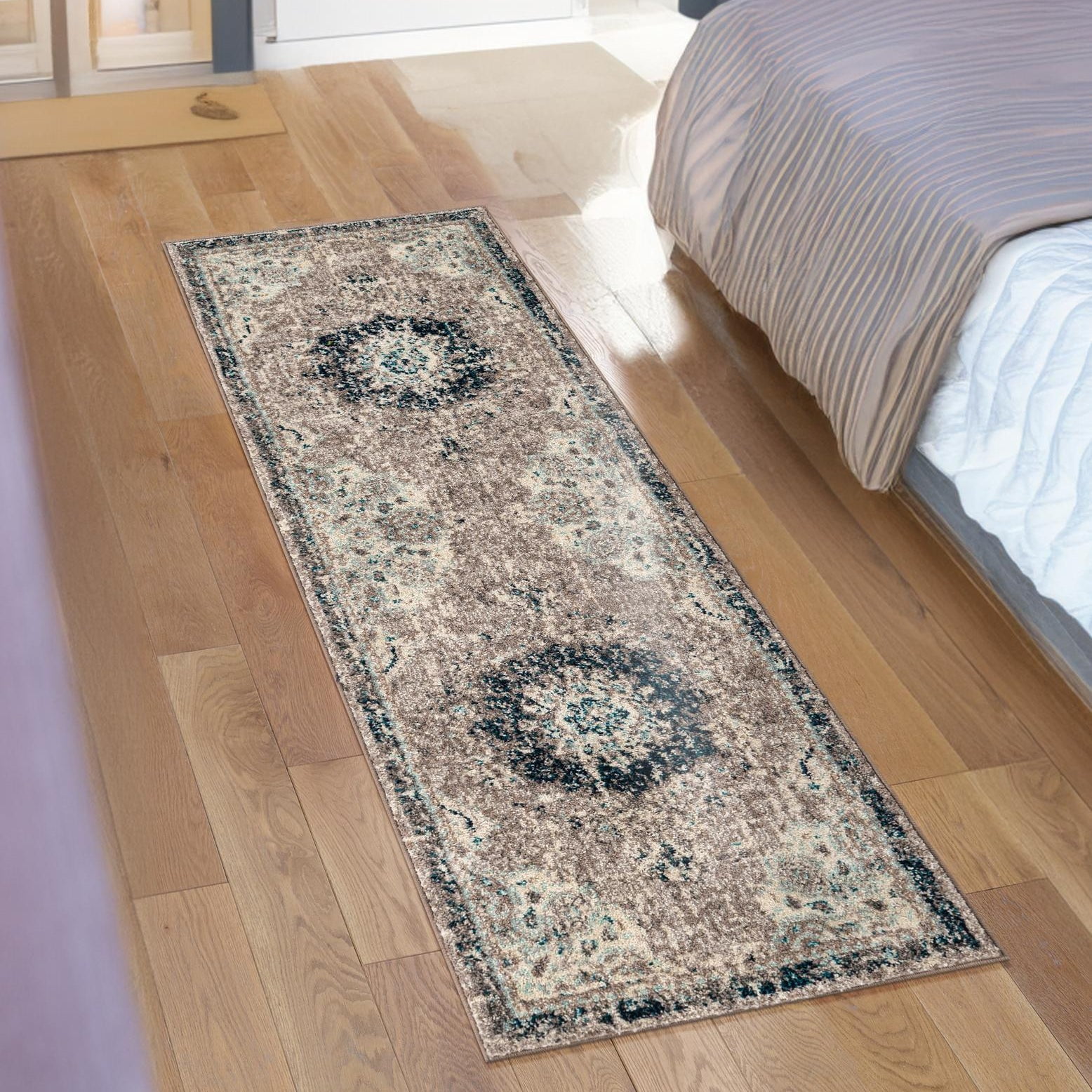 Unique Loom Penrose Collection Area Rug - Alexis (2' 2" x 6' Runner ...