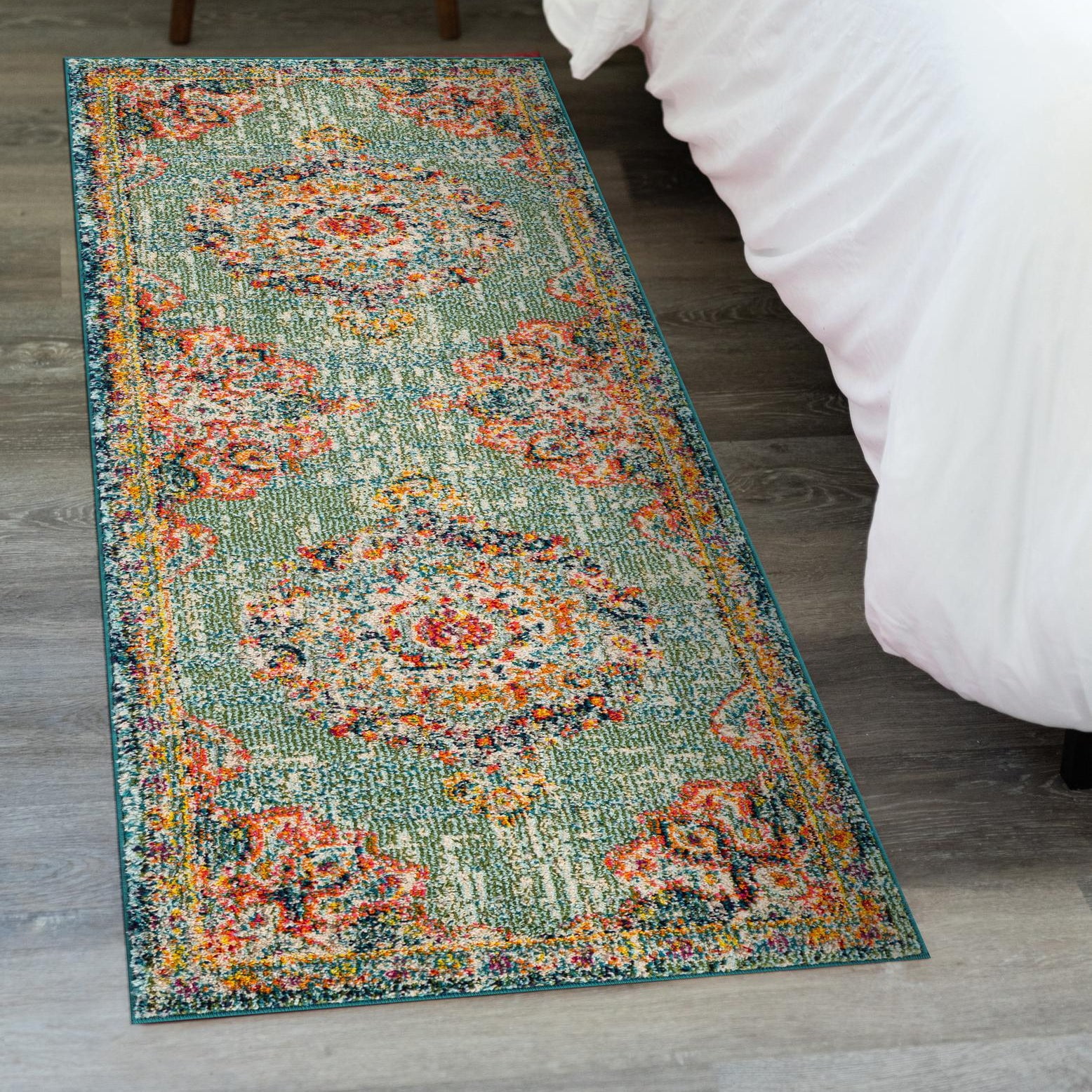 Unique Loom Penrose Collection Area Rug - Alexis (2' x 7' 1" Runner ...