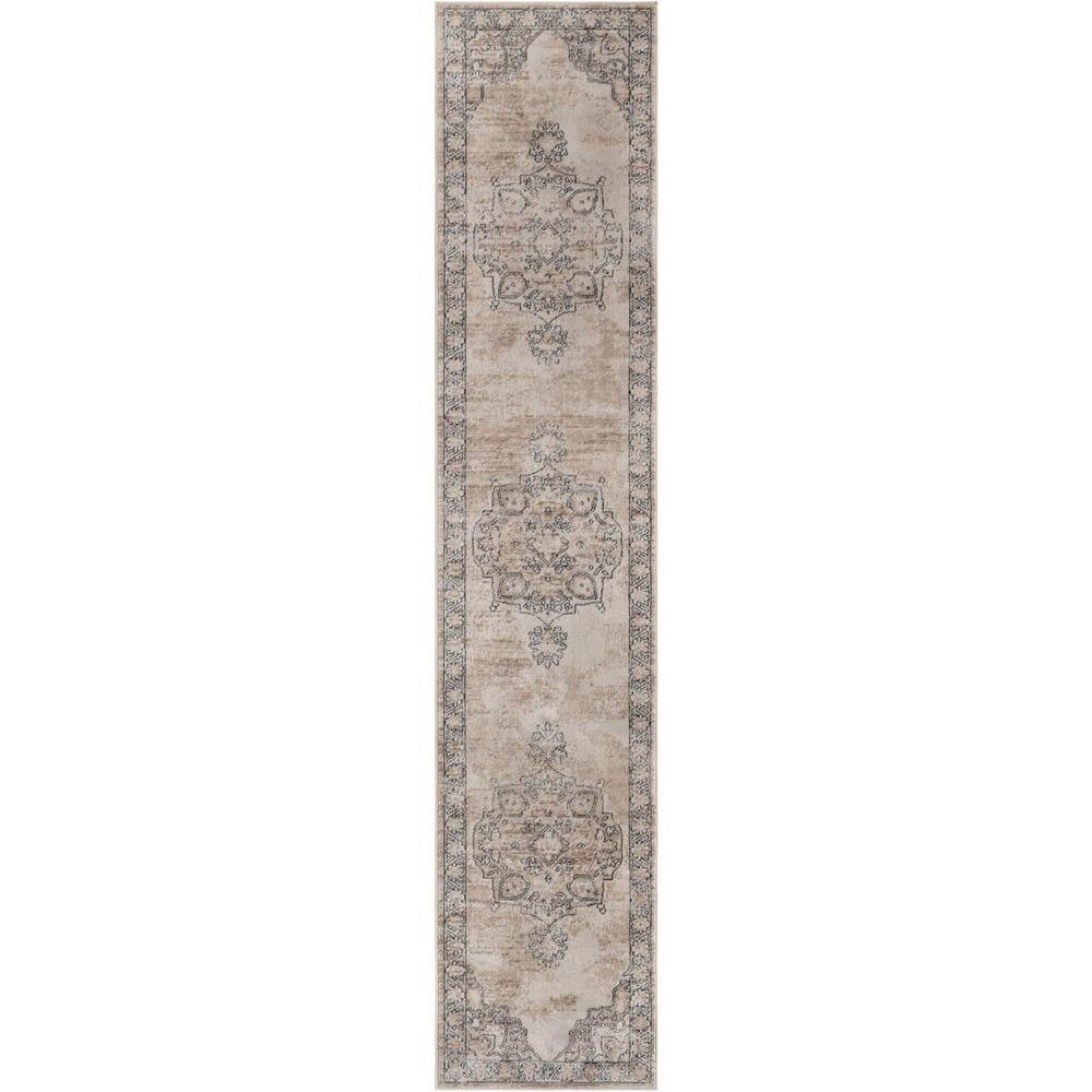 Unique Loom Portland Collection Area Rug - Canby (2' 7\ x 13' 1\ Runner ...