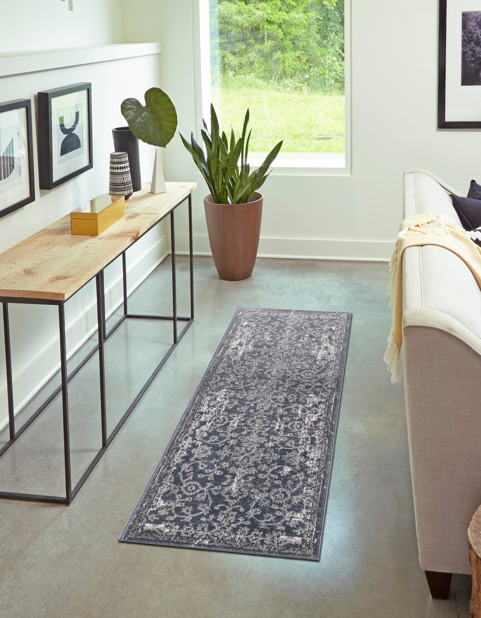 Unique Loom Portland Collection Area Rug - Albany (2' 2" x 12' Runner ...