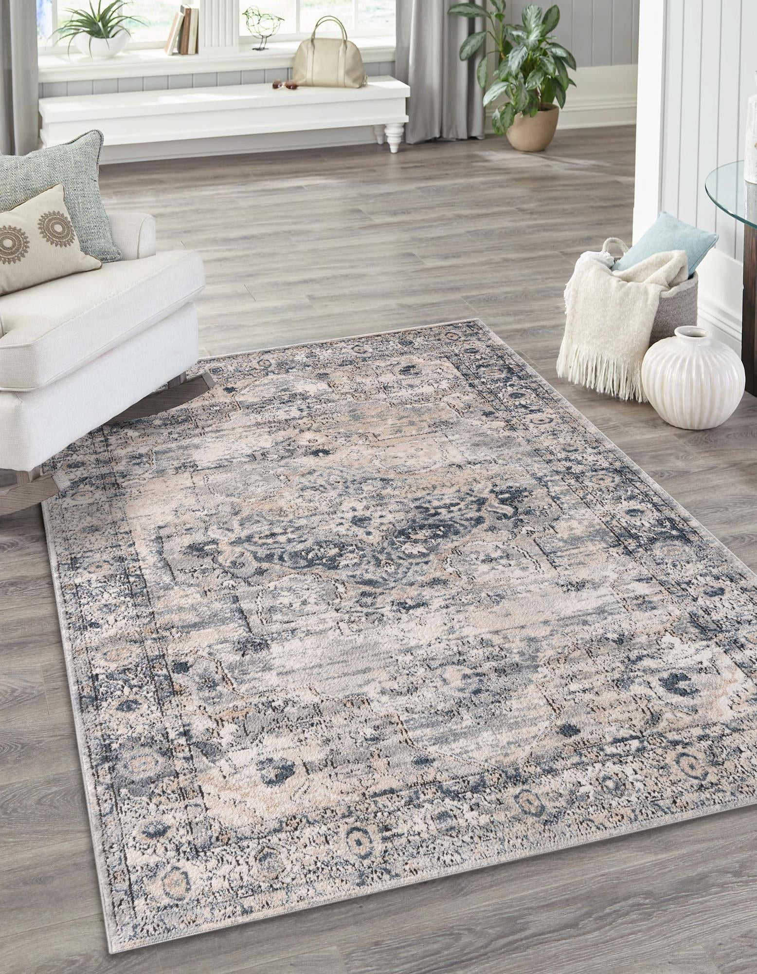 Unique Loom Portland Collection Area Rug - Canby (2' 2" x 3' 1 ...