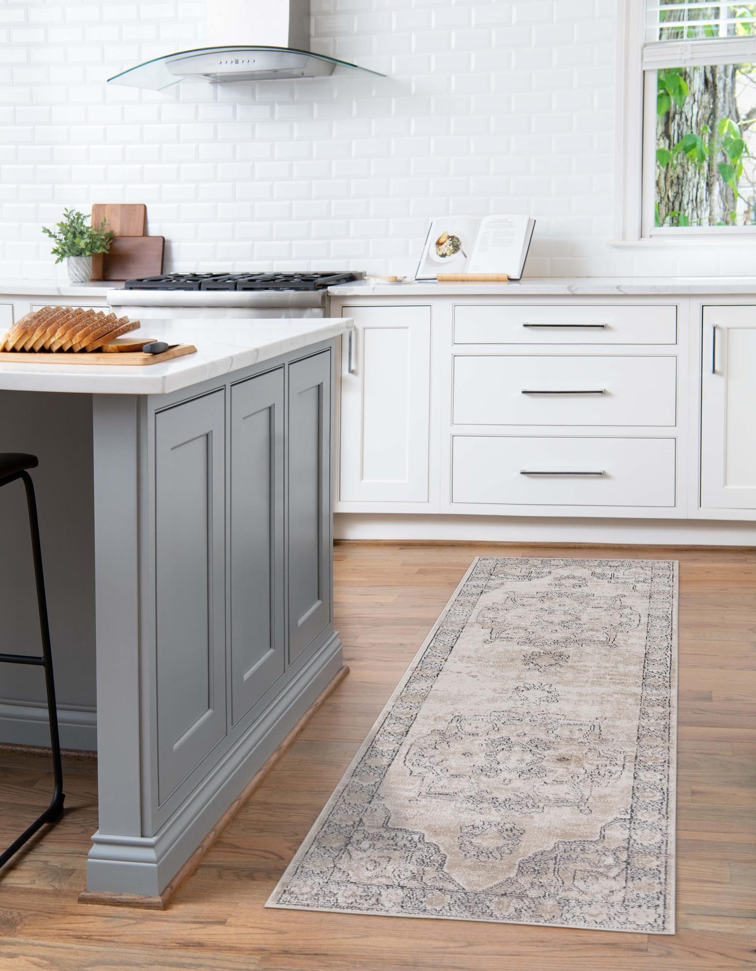 Unique Loom Portland Collection Area Rug - Canby (2' x 7' 1" Runner ...