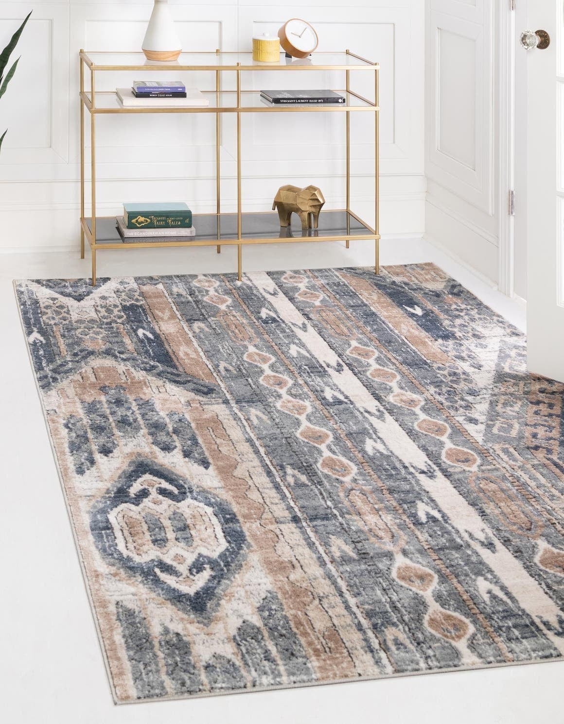 Unique Loom Portland Collection Area Rug - Orford (9' x 12' Rectangle ...