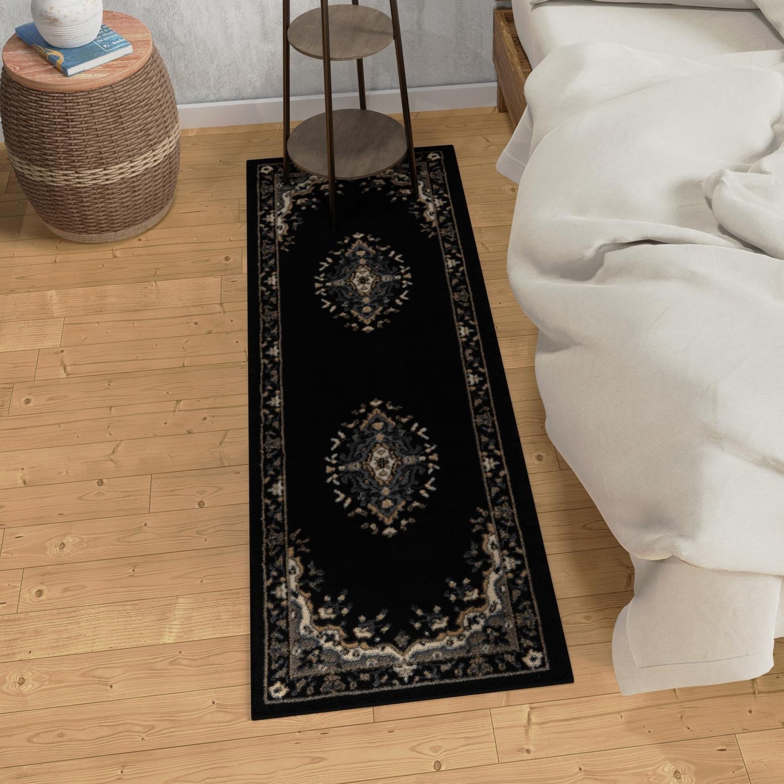 Unique Loom Reza Collection Area Rug - Washington (3' 1" x 16' 5 ...