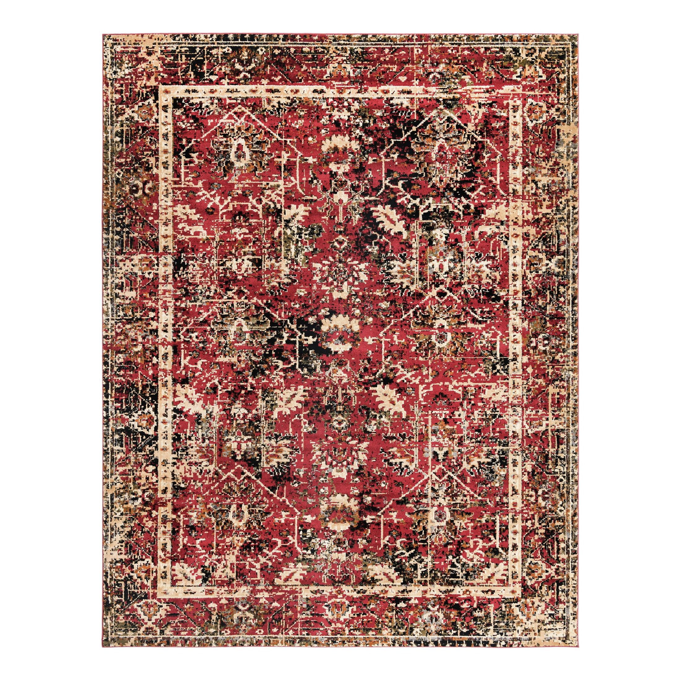 Unique Loom Saturn Collection Area Rug - Ion (7' 10" x 10' Rectangle ...