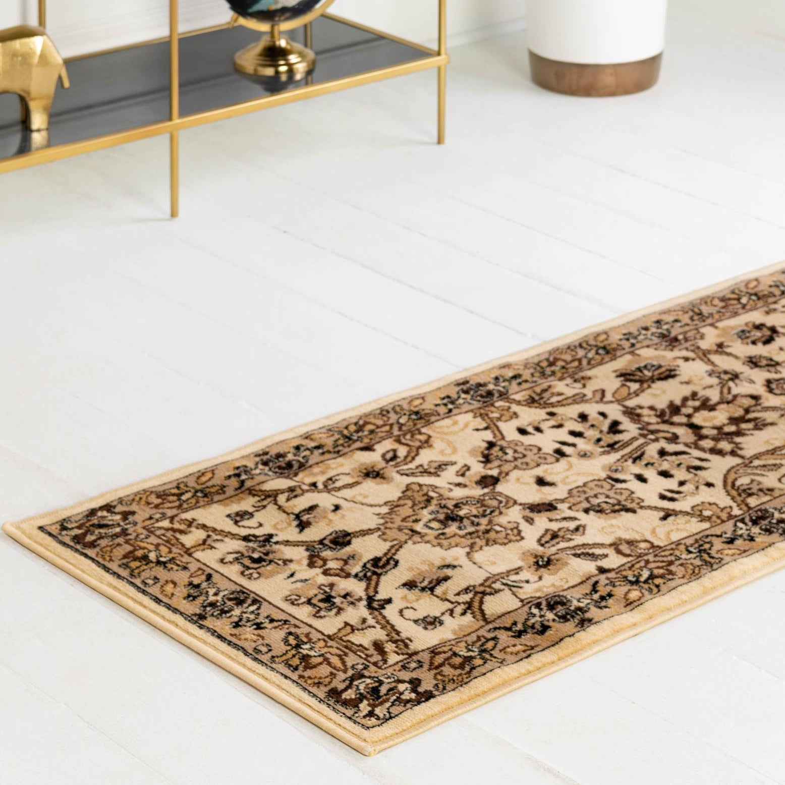 Unique Loom Sialk Hill Collection Area Rug - Washington (2' 11" x 19' 8 ...