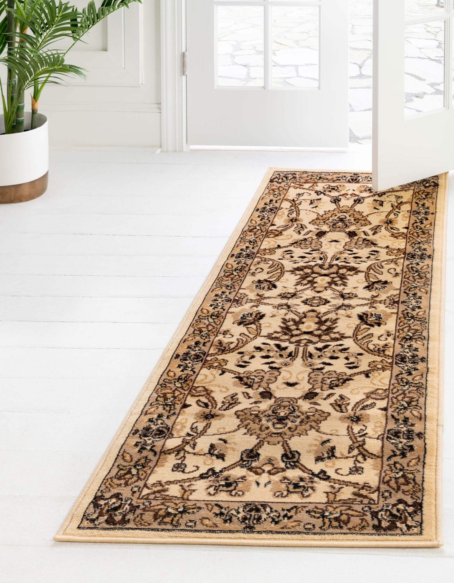 Unique Loom Sialk Hill Collection Area Rug - Washington (2' 2" x 8' 2 ...