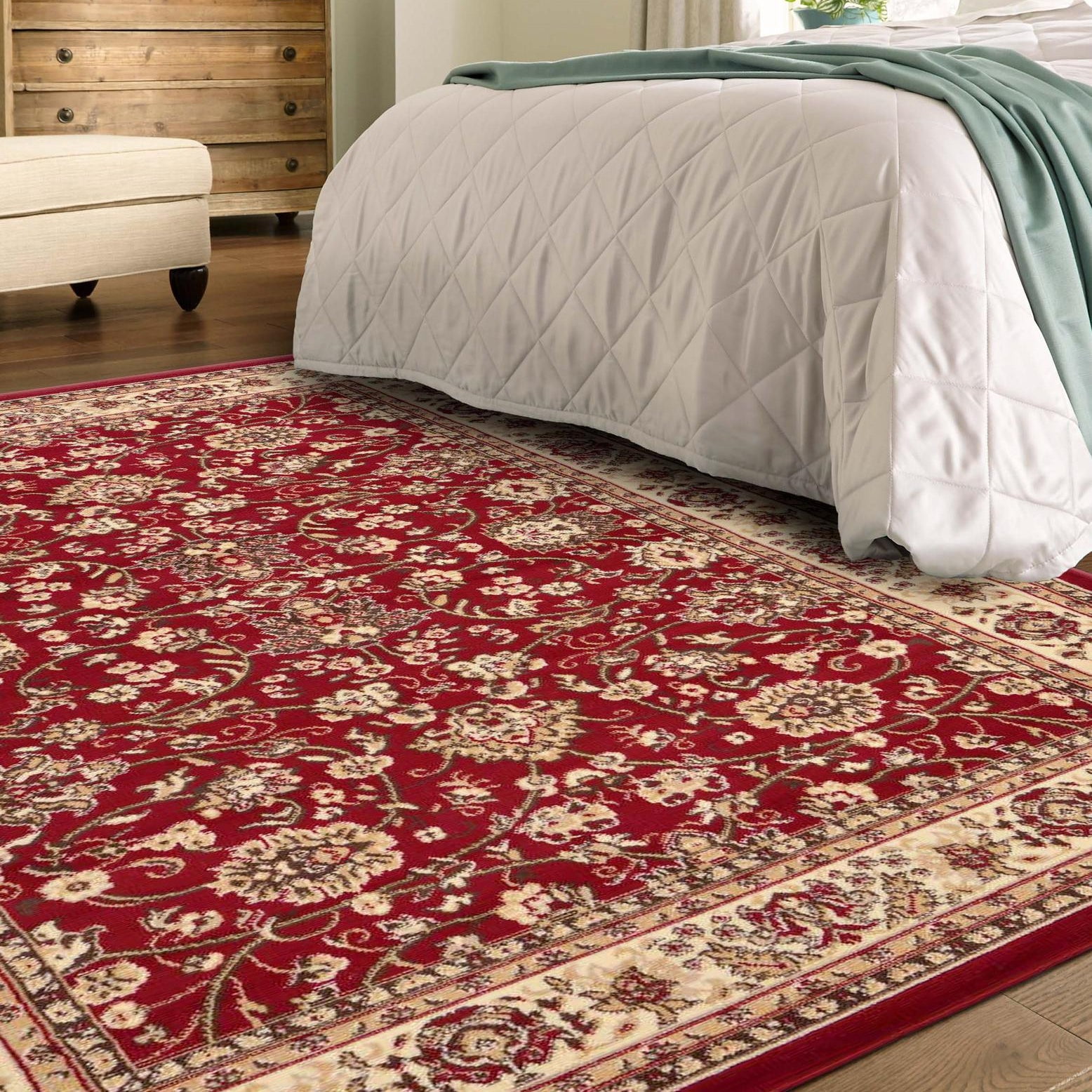 Unique Loom Sialk Hill Collection Area Rug - Washington (7' 1" x 10 ...
