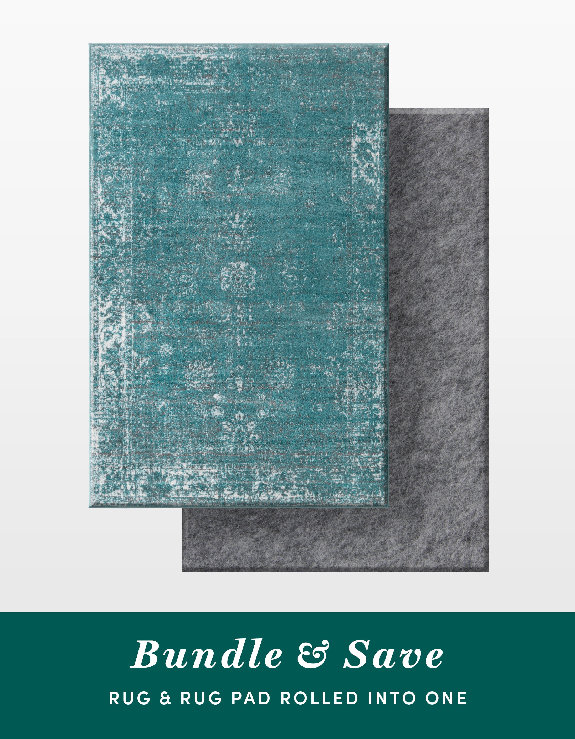 Unique Loom Sofia Collection Area Rug - Casino Bundle (7' 1" x 10 ...