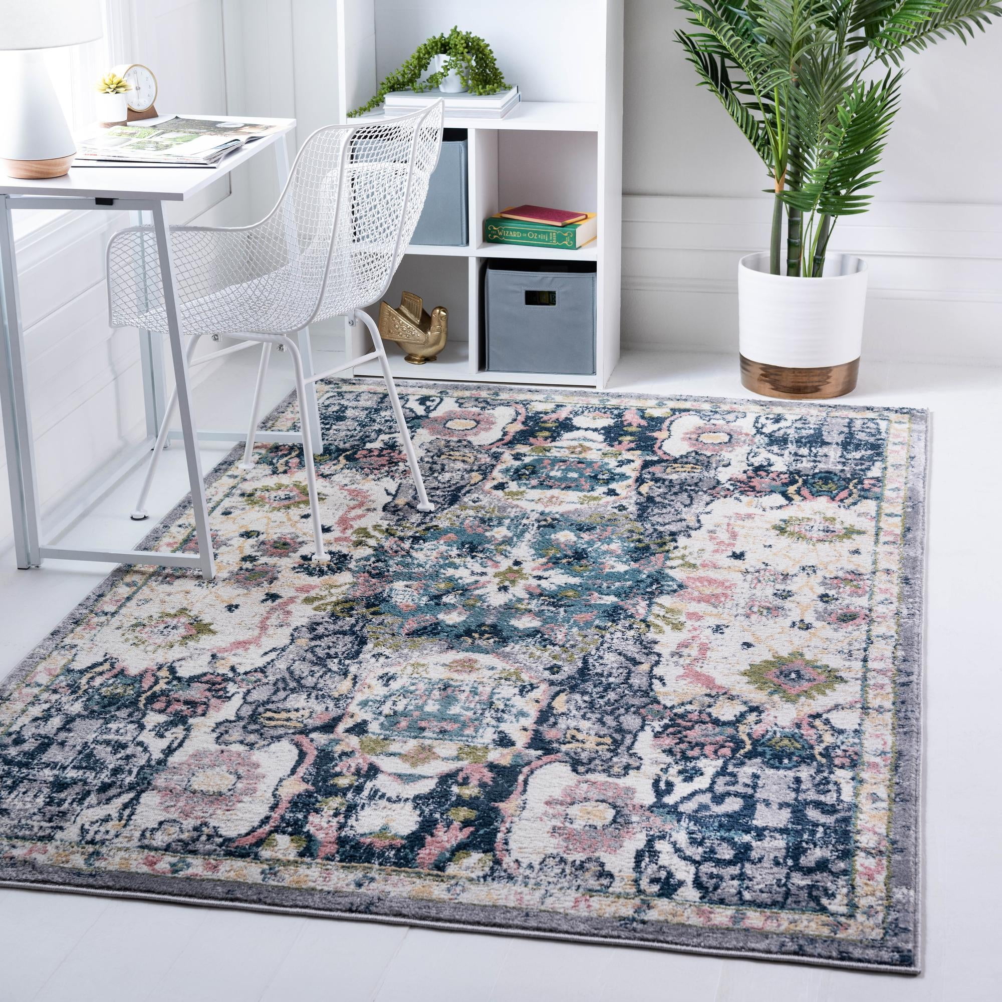 Unique Loom Sumter Collection Area Rug - Aiken (5' 1" x 8' Rectangle ...