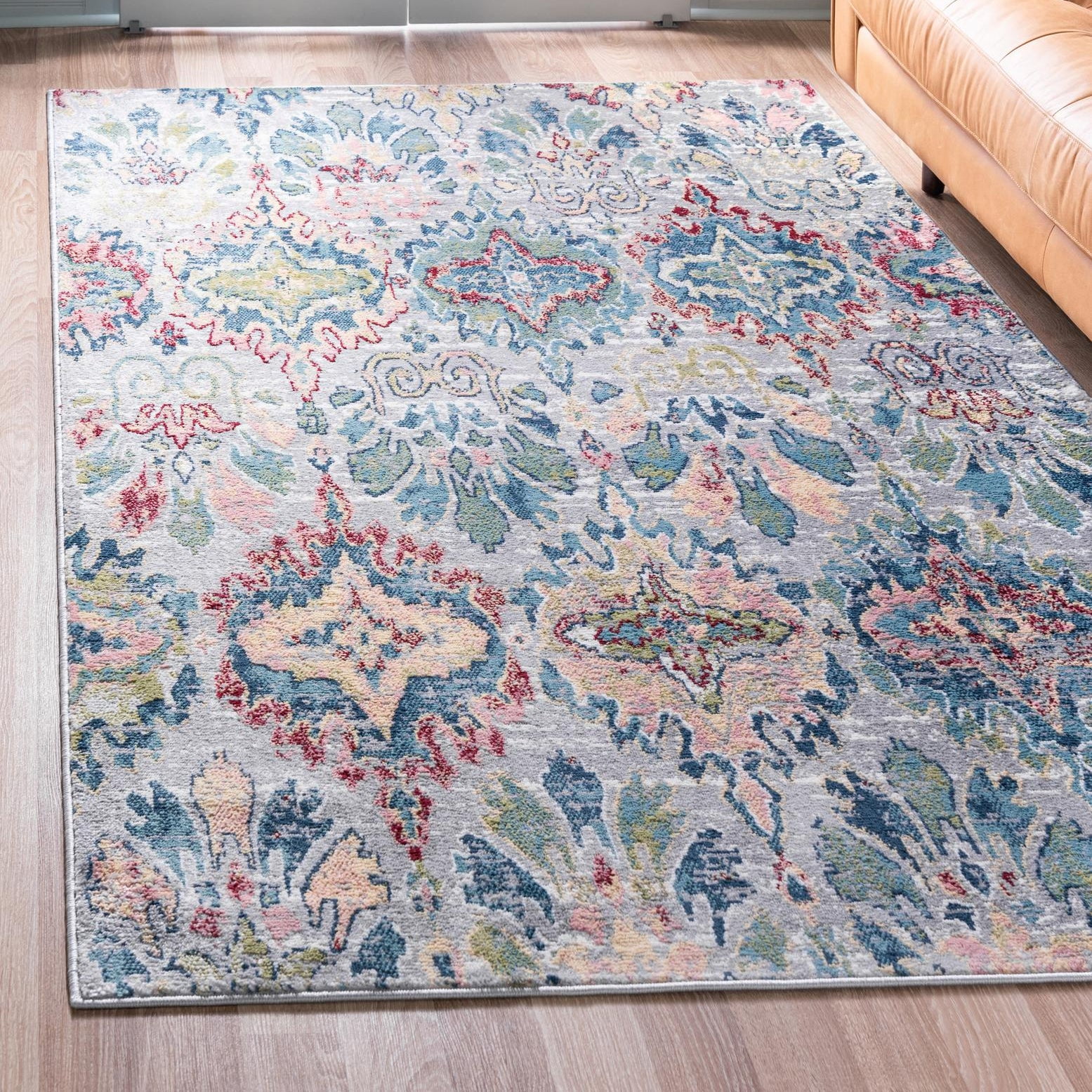 Unique Loom Sumter Collection Area Rug - Brewton (4' 1" x 6' 1 ...