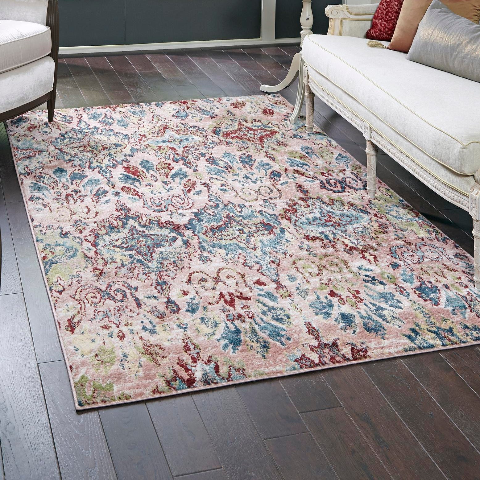 Unique Loom Sumter Collection Area Rug - Brewton (9' x 12' Rectangle ...