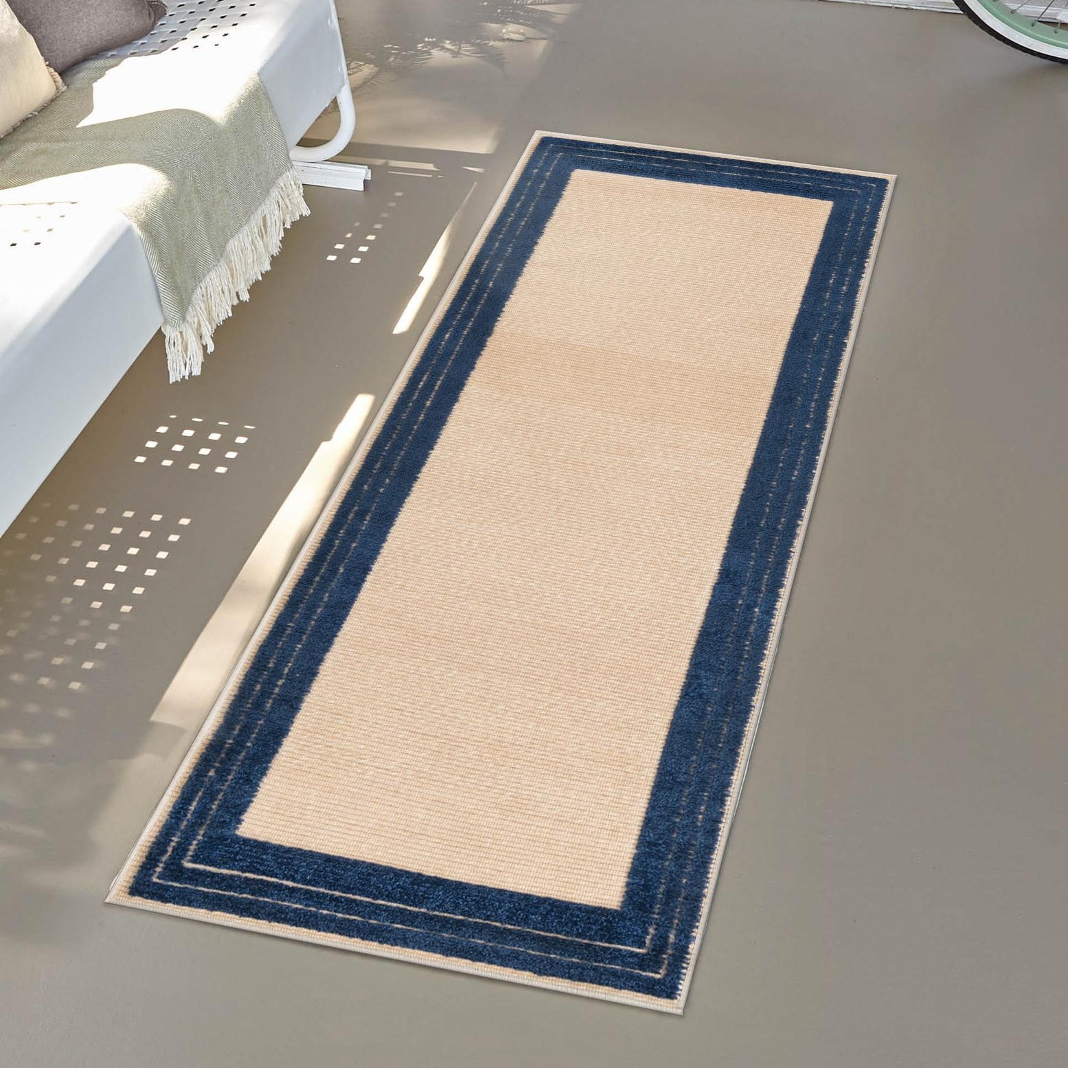 Unique Loom Aruba Outdoor Collection Area Rug - Tanki (2' x 6' Runner ...