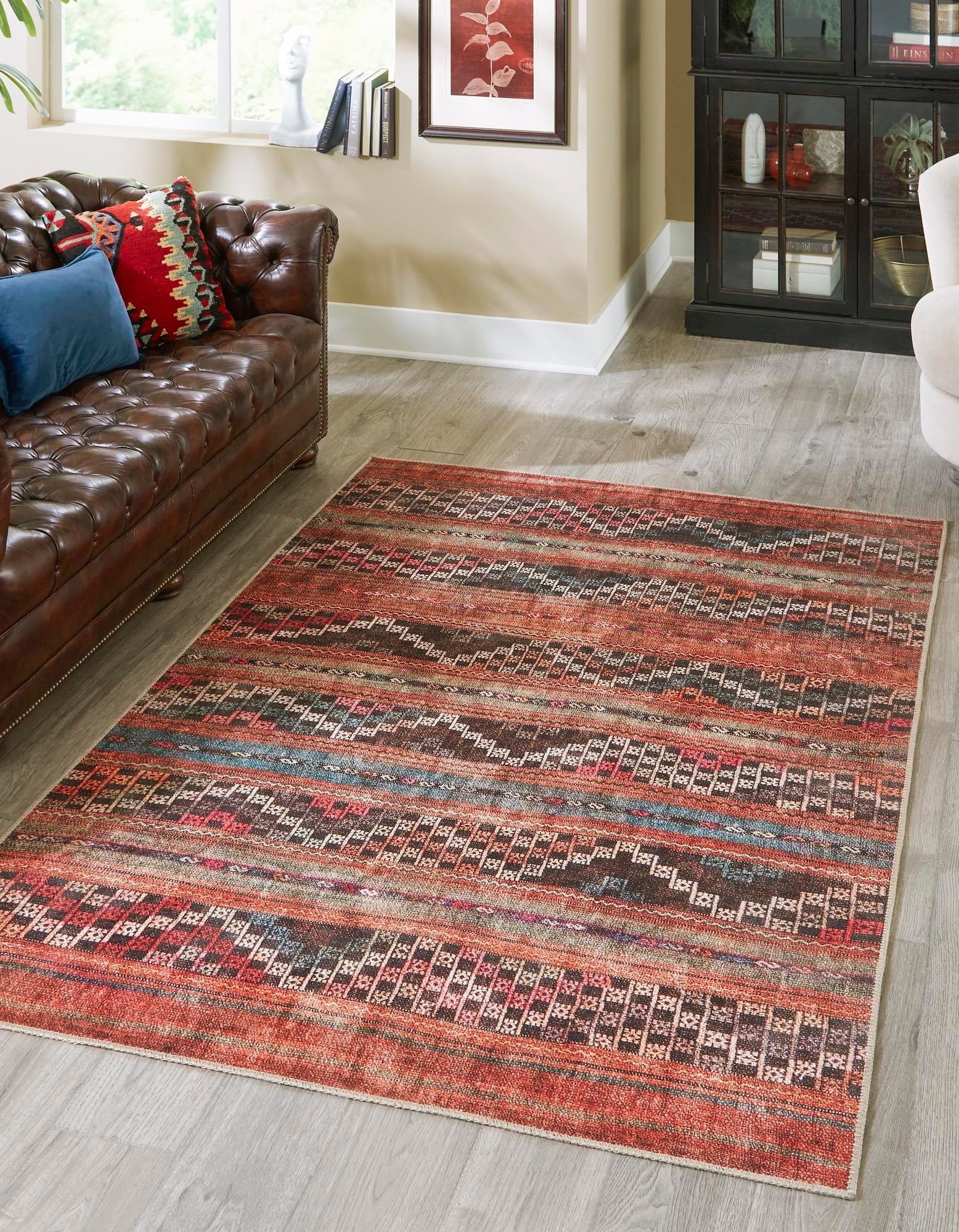 Unique Loom Timeless Collection Area Rug - Andrew (7' 6" x 10' 6 ...