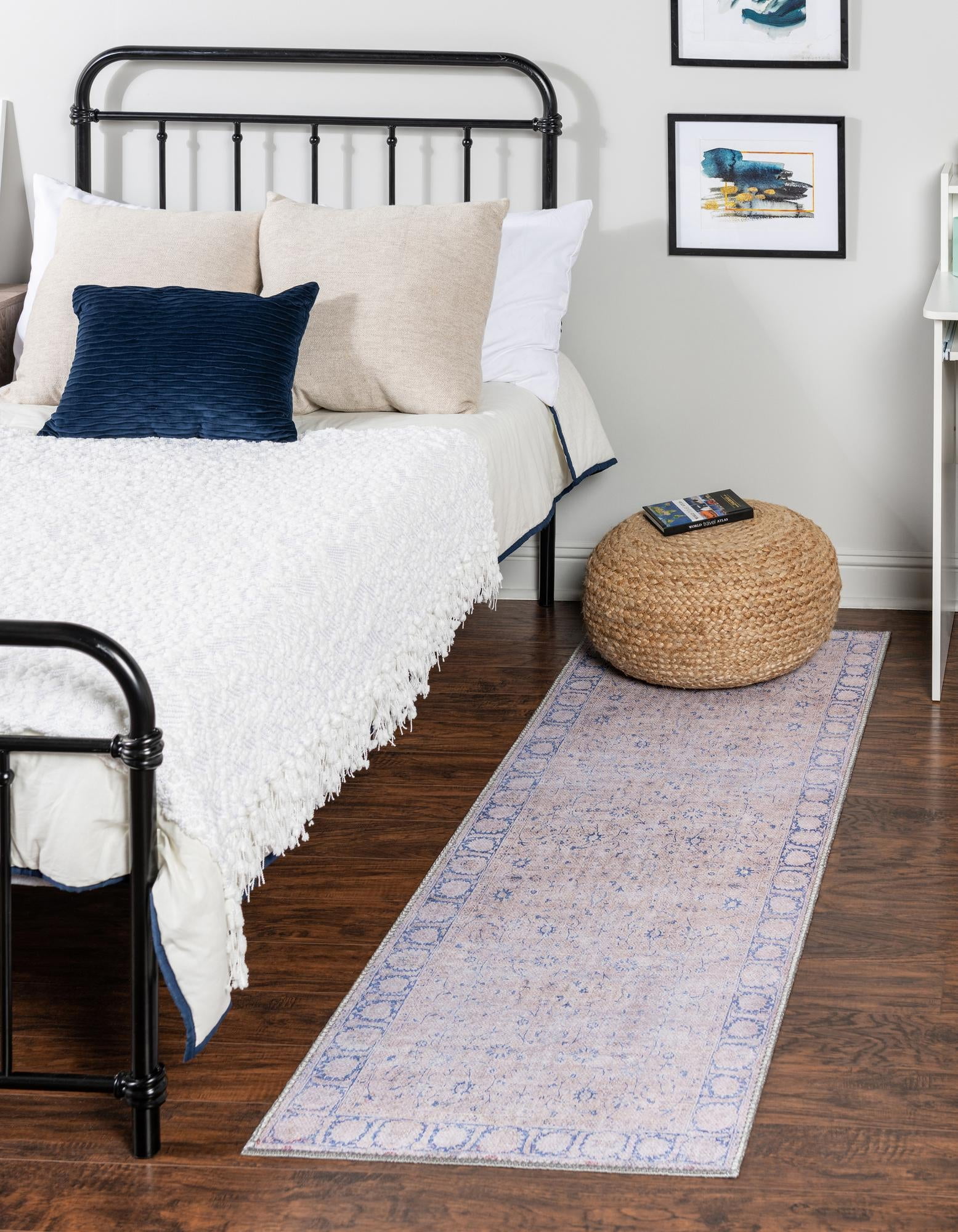 Unique Loom Timeless Collection Area Rug - Bartholomew (2' 6" x 12 ...