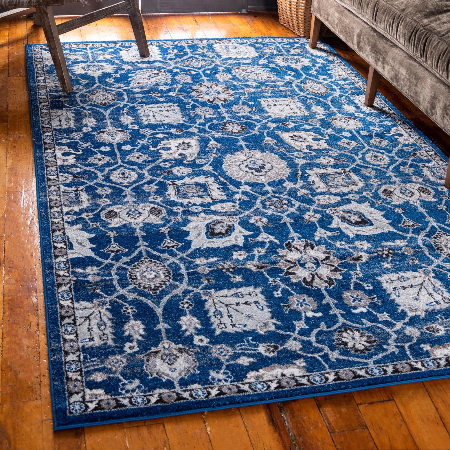 Unique Loom Tradition Collection Area Rug - Amelia (5' 1" x 8 ...