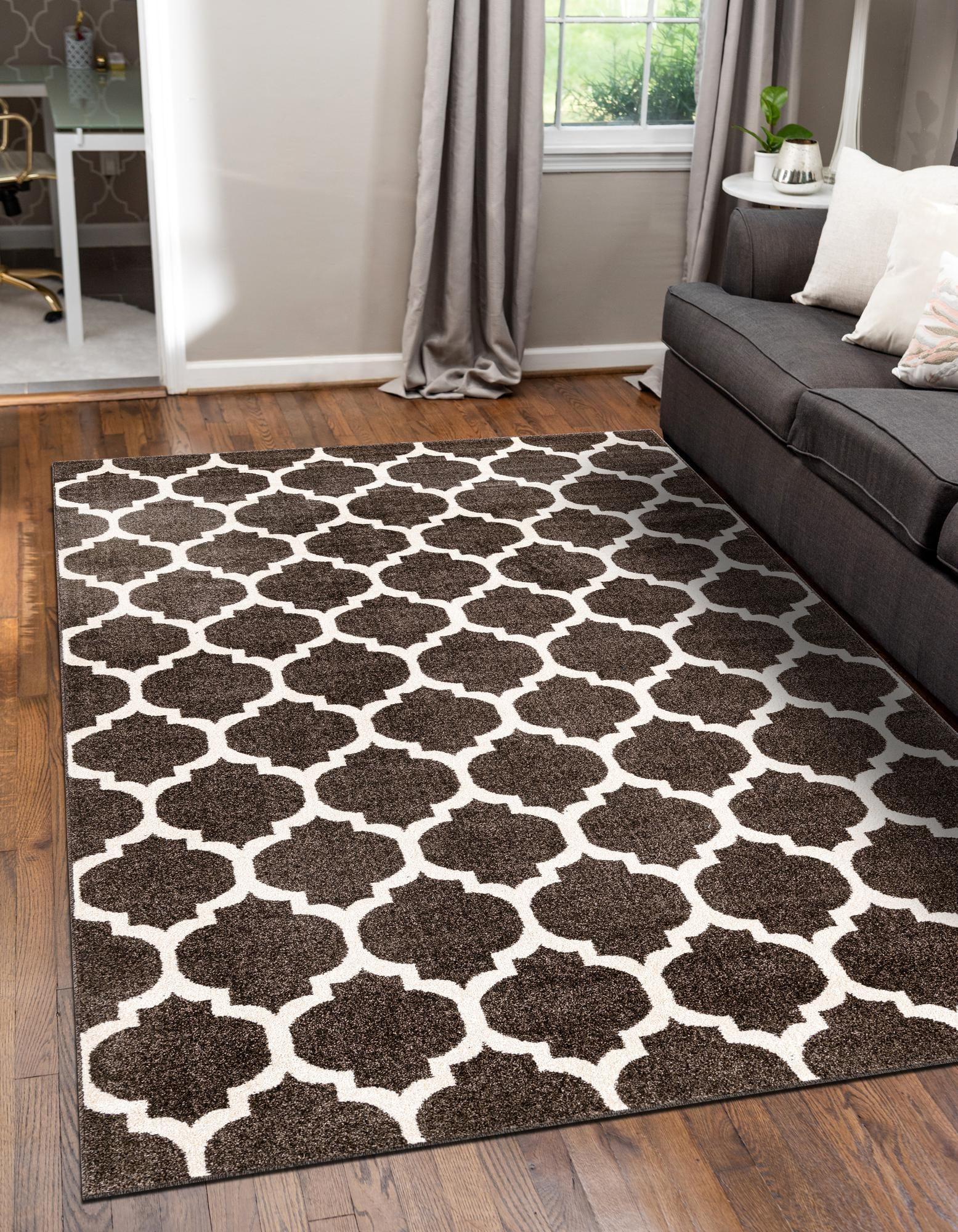 Unique Loom Trellis Collection Area Rug - Philadelphia (8' x 10 ...