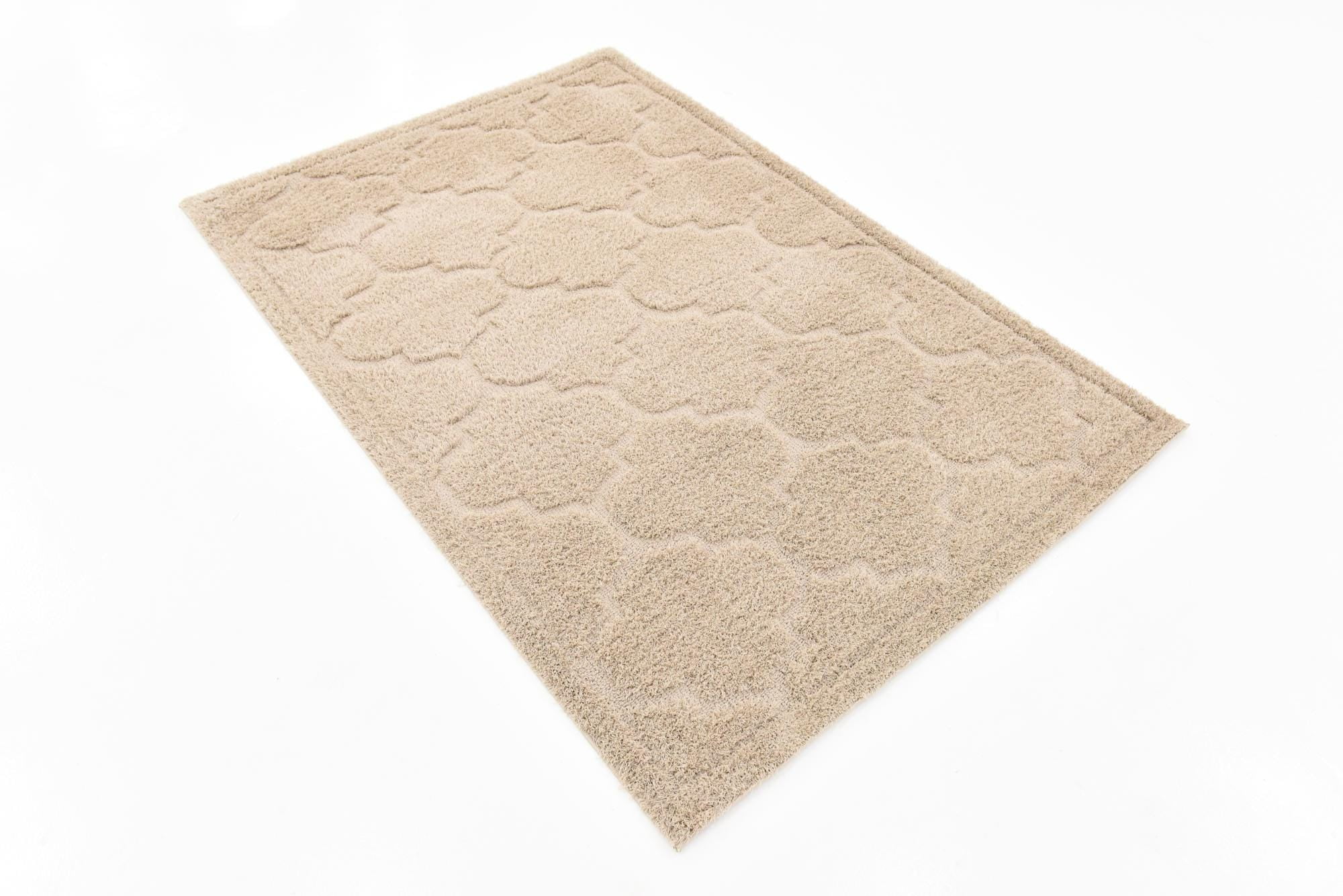 Unique Loom Trellis Shag Collection Area Rug - Traditional (5' x 8 ...