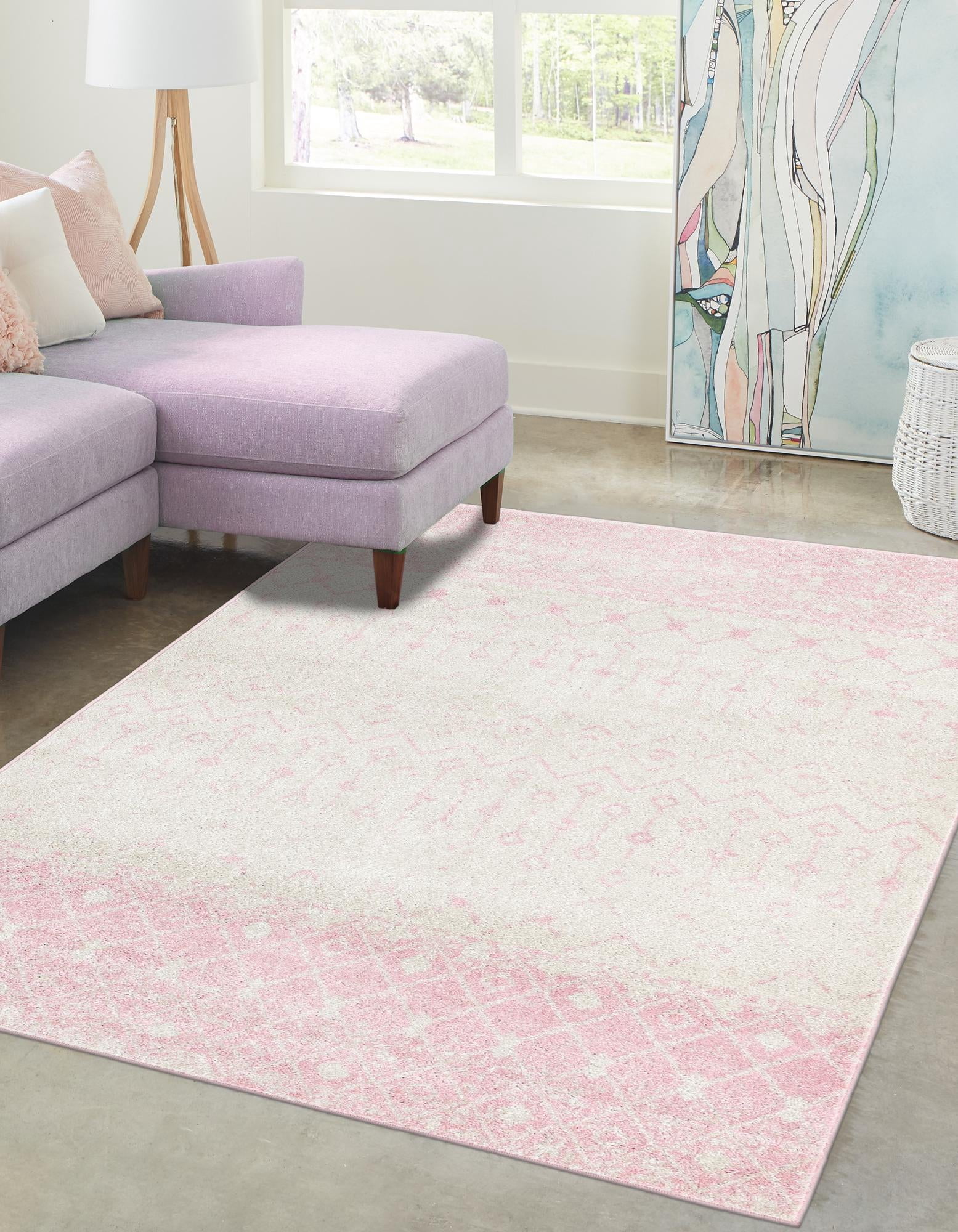 Unique Loom Tribal Trellis Collection Area Rug - Alami (10' 8" x 14 ...