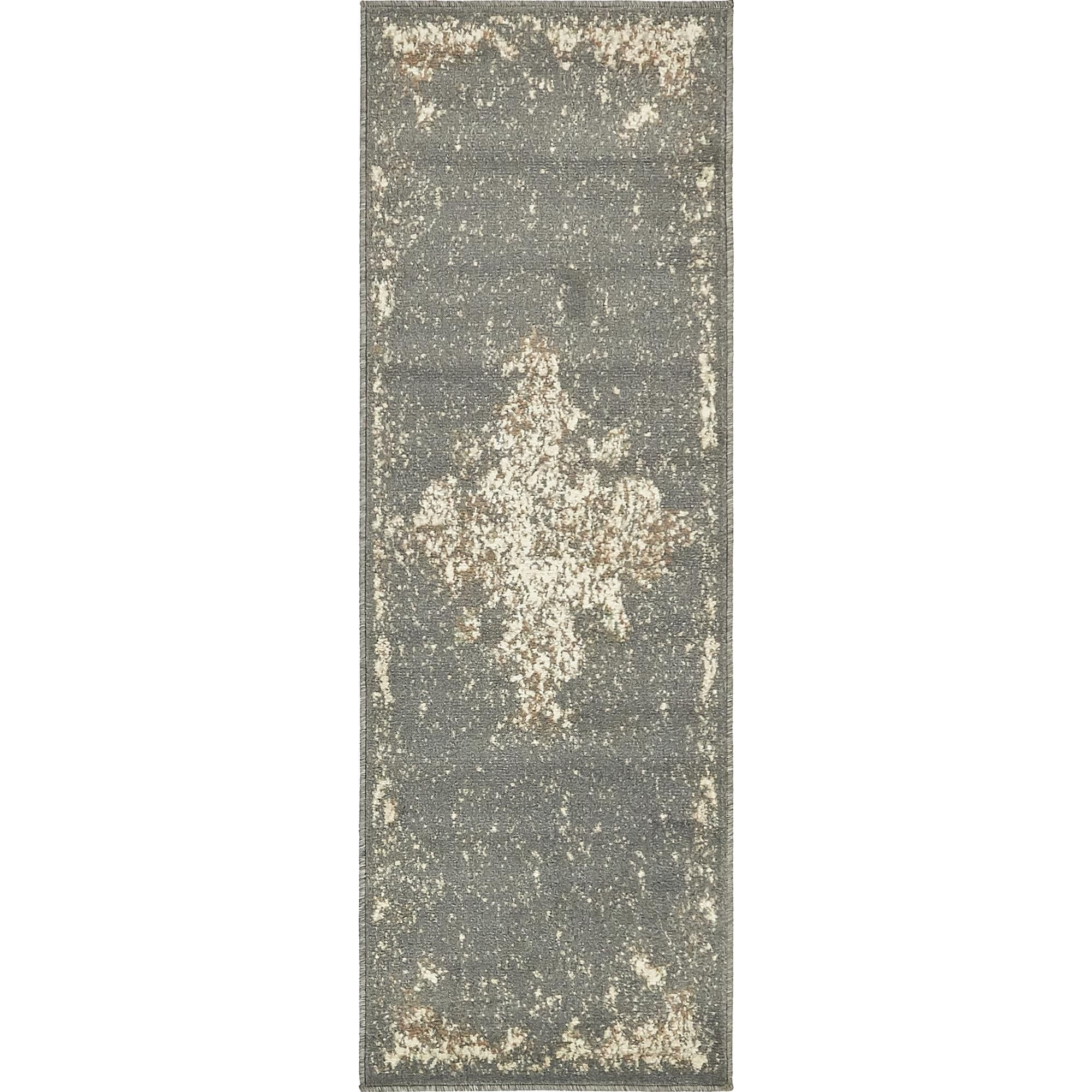 Unique Loom Tuareg Collection Area Rug - Medallion (2' x 6' 1" Runner ...