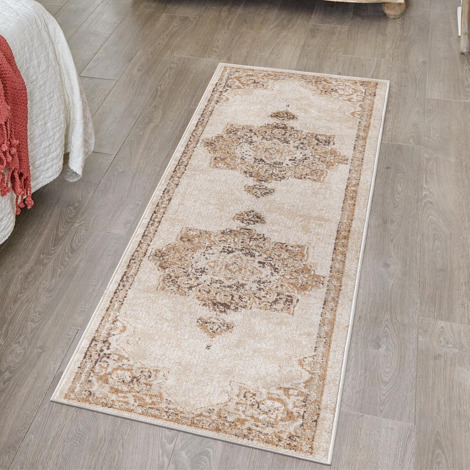Unique Loom Utopia Collection Area Rug - Helios (2' 7" x 10' Runner ...