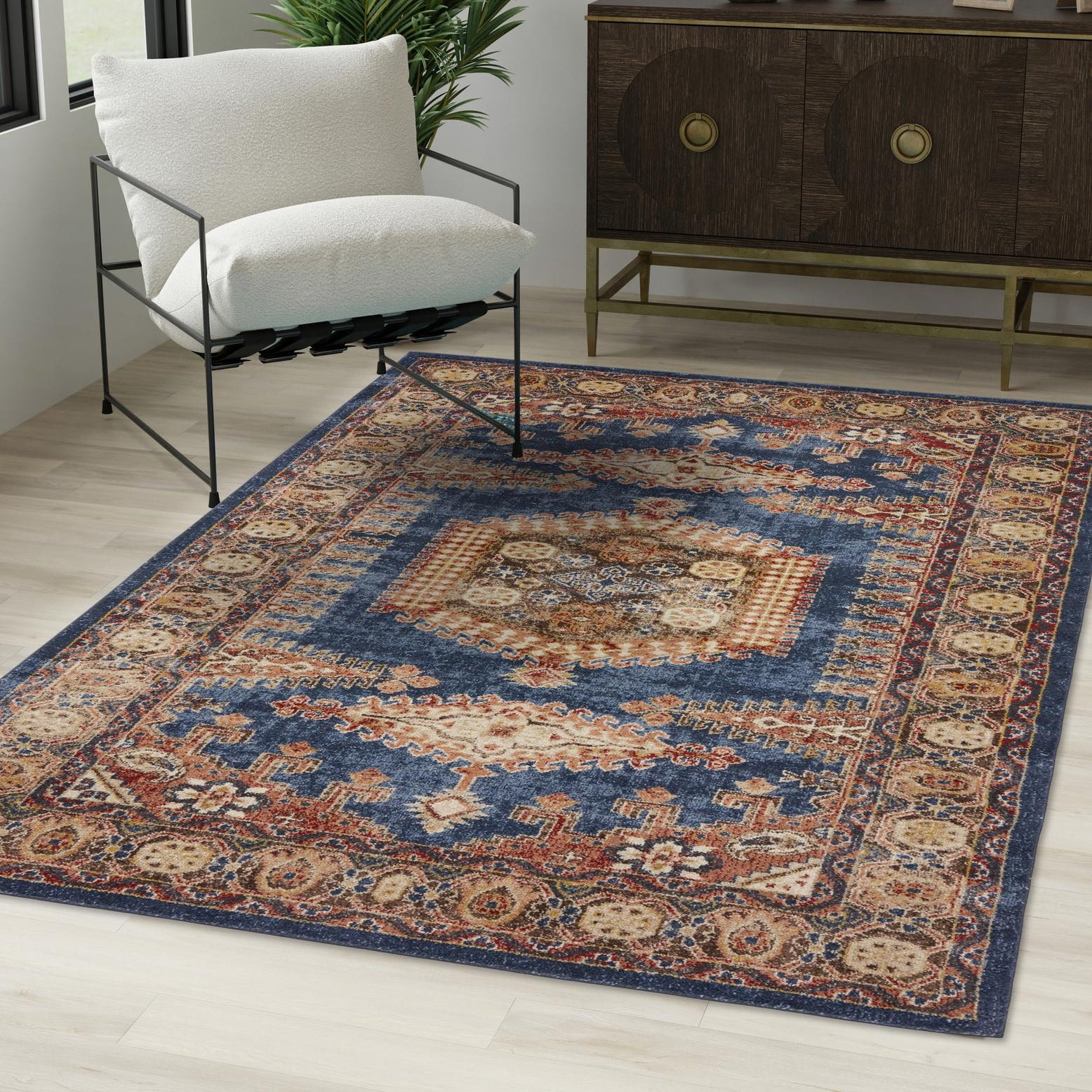 Unique Loom Utopia Collection Area Rug - Larissa (2' 2" x 3' 1 ...