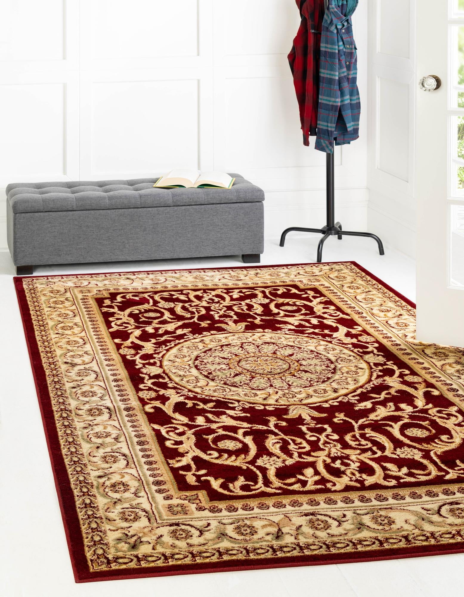 Unique Loom Versailles Collection Area Rug - Napoleon (10' 6" x 16' 5 ...