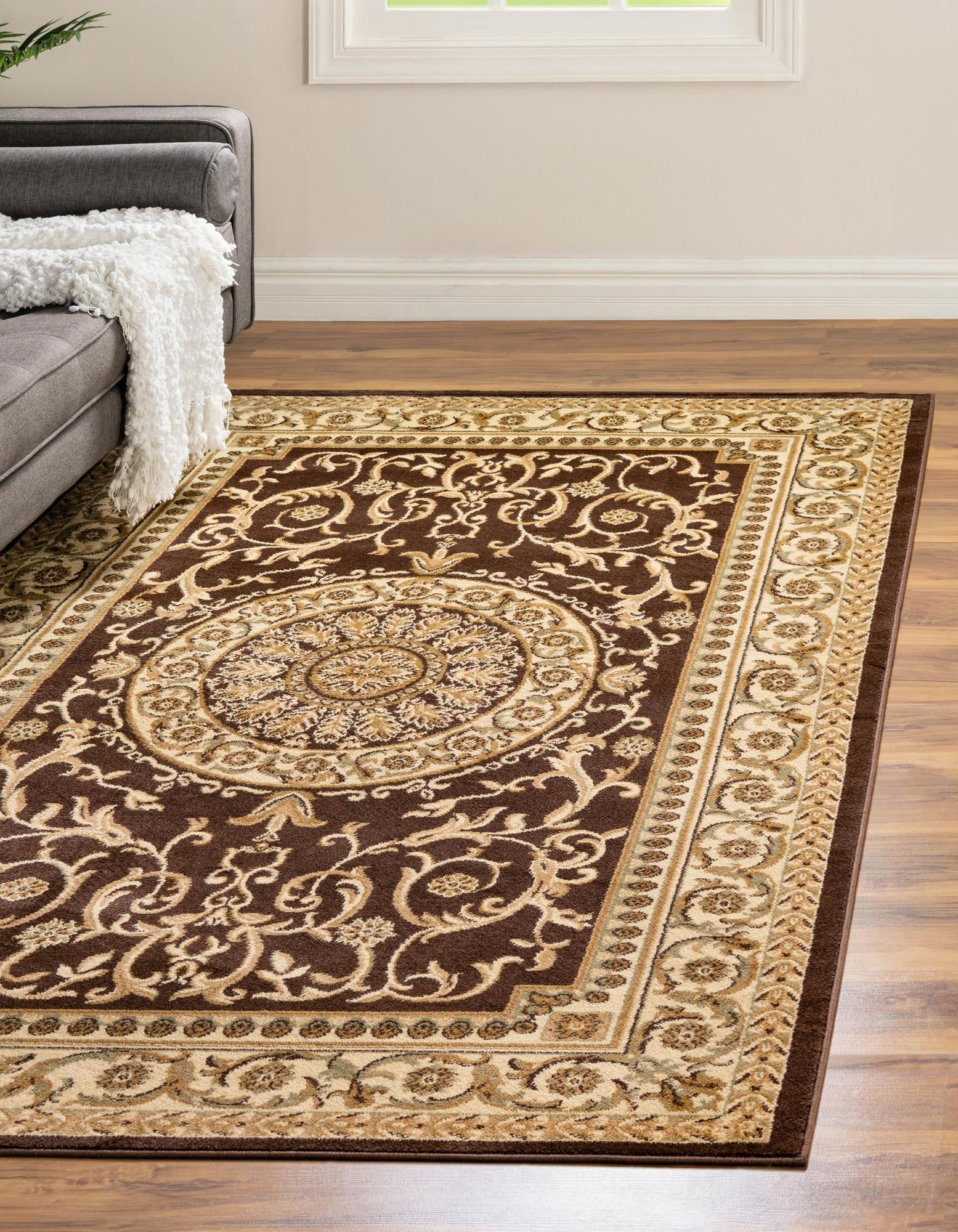 Unique Loom Versailles Collection Area Rug - Napoleon (2' 2" x 3 ...