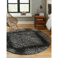 Unique Loom Abstract Modern Area Rugs, Pink - Walmart.com