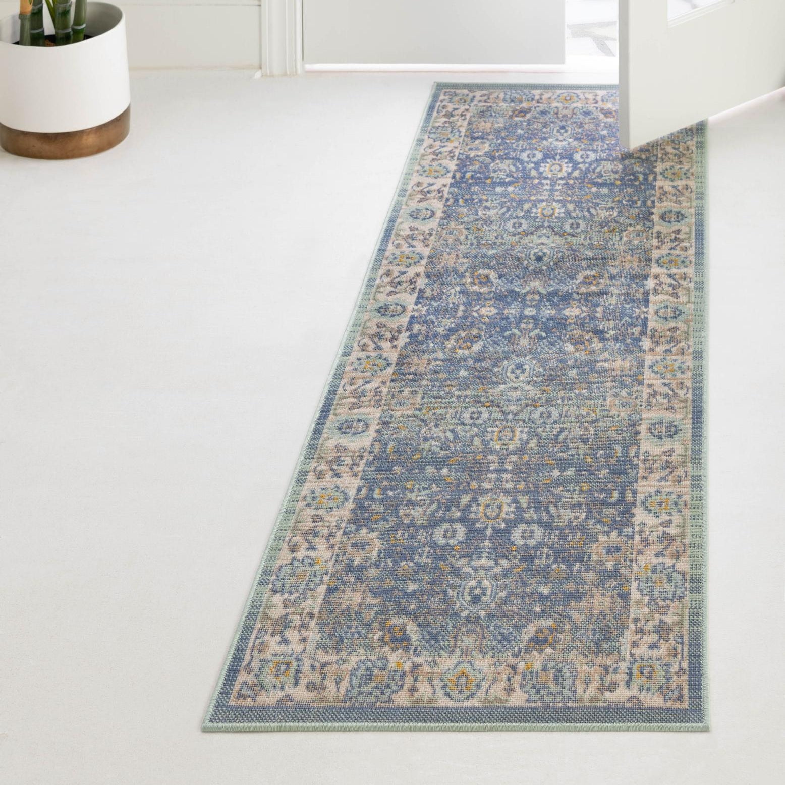 Unique Loom Whitney Collection Area Rug - Bordeaux (2' x 8' Runner ...