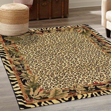 Unique Loom Cape Cod Espahan Rug Terracotta/Black 7' 10" x 10 ...