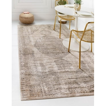 SAFAVIEH Adirondack Matilda Abstract Area Rug, Ivory/Grey, 5'1" x 7'6 ...