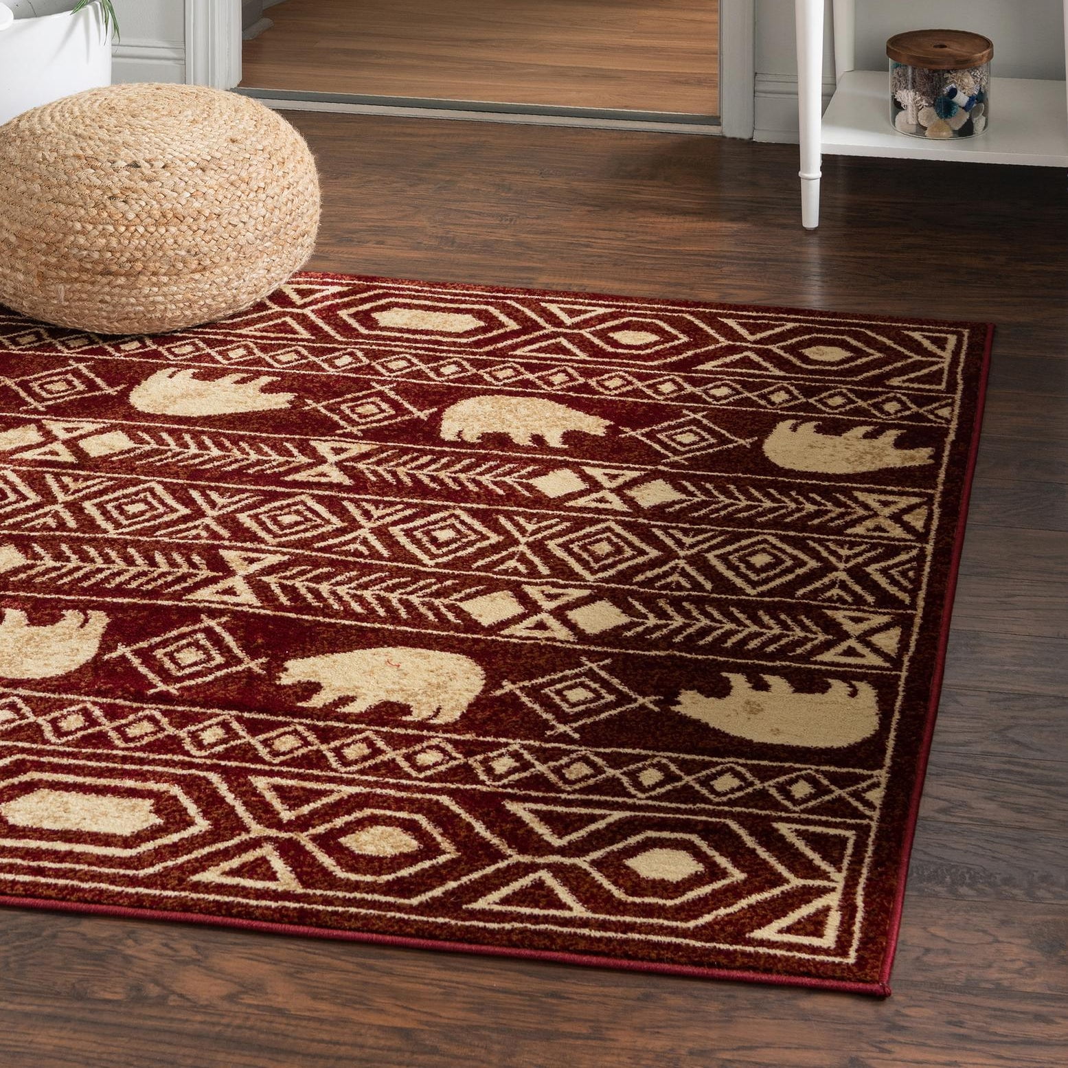 Unique Loom Pioneer Collection Area Rug - Yellowstone (7' 10" Square ...