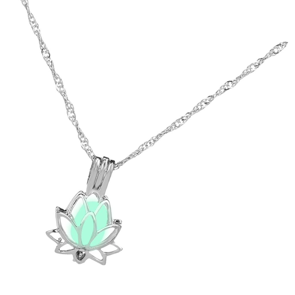 Unique Lotuses Night Necklace Comfortable Wear Necklace Pendant ...