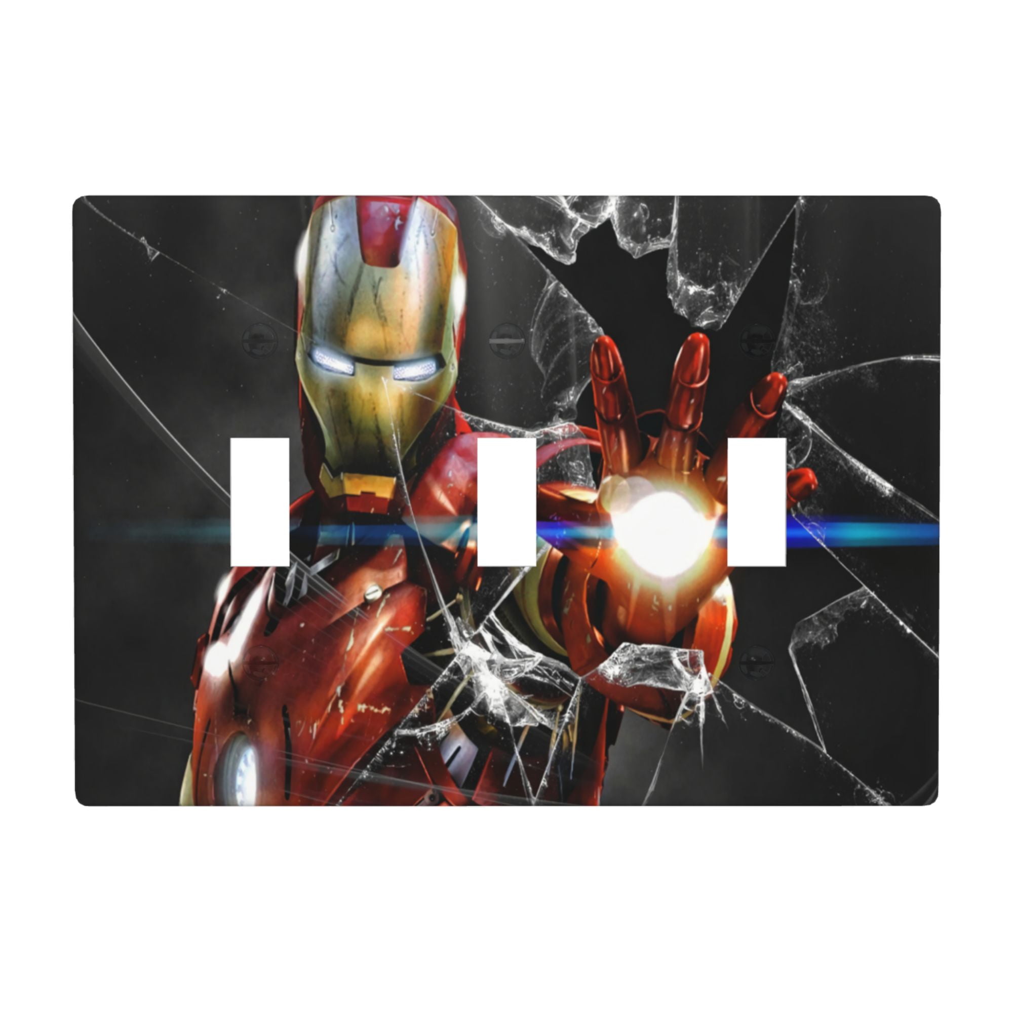 Unique Marvel Cartoon - Themed Triple Toggle Switch Decorative Panel ...