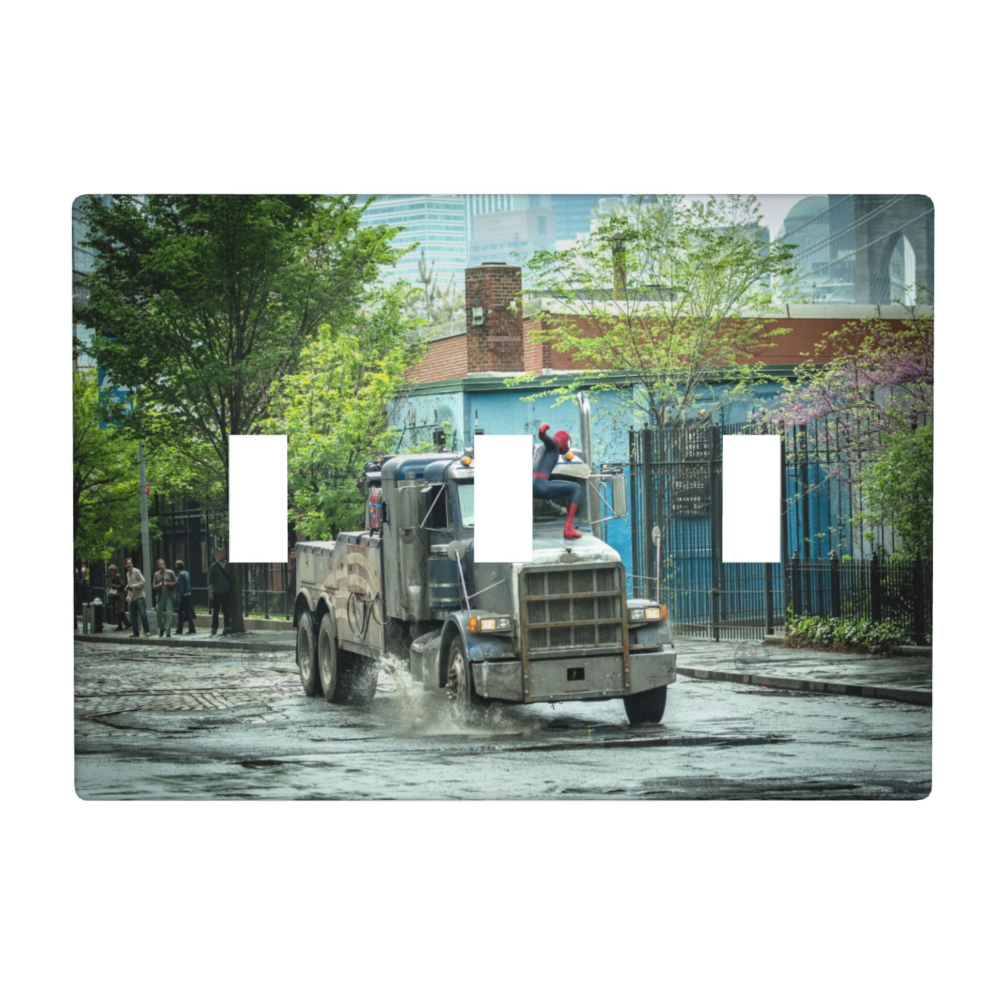 Unique Marvel Cartoon - Themed Triple Toggle Switch Decorative Panel ...