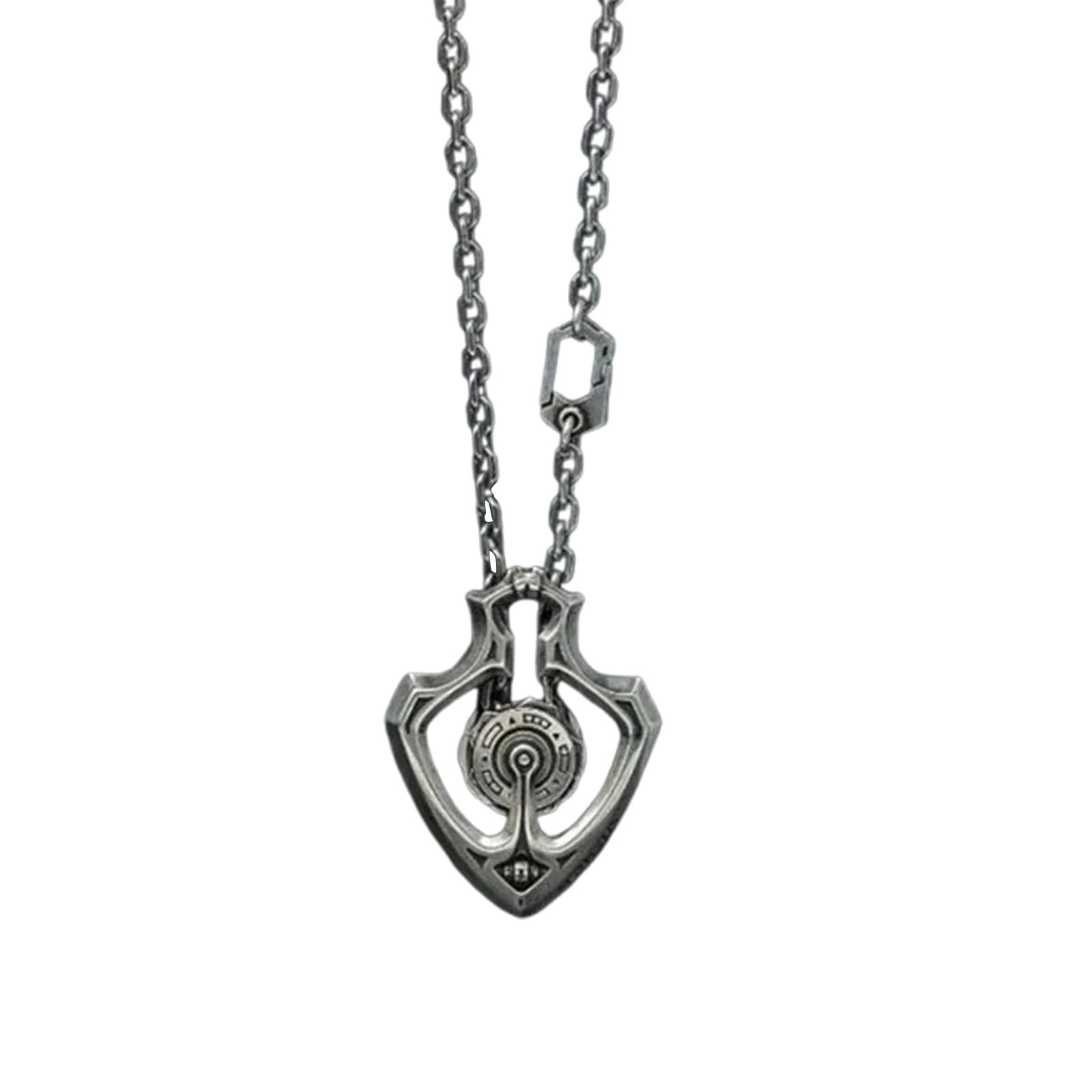 Unique Mechanical Rotating Gear Pendant Necklace Retro Punk Style ...