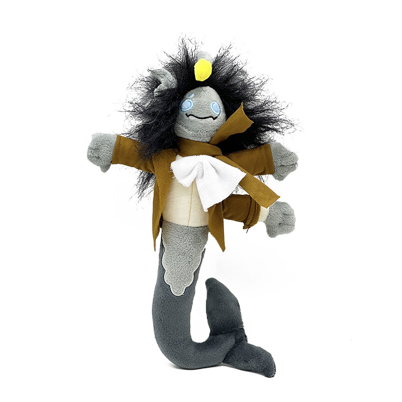 Unique Mermaid Plush Toy with Fantasy Creature Design, Soft Stuffed ...